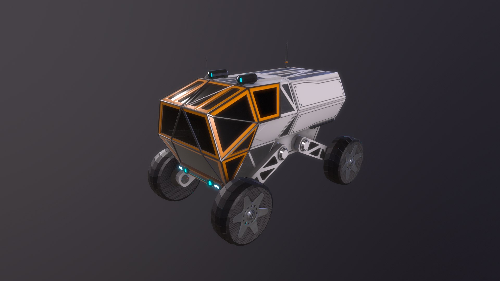 Planetary Rover Scarab 3D - TurboSquid 1940032