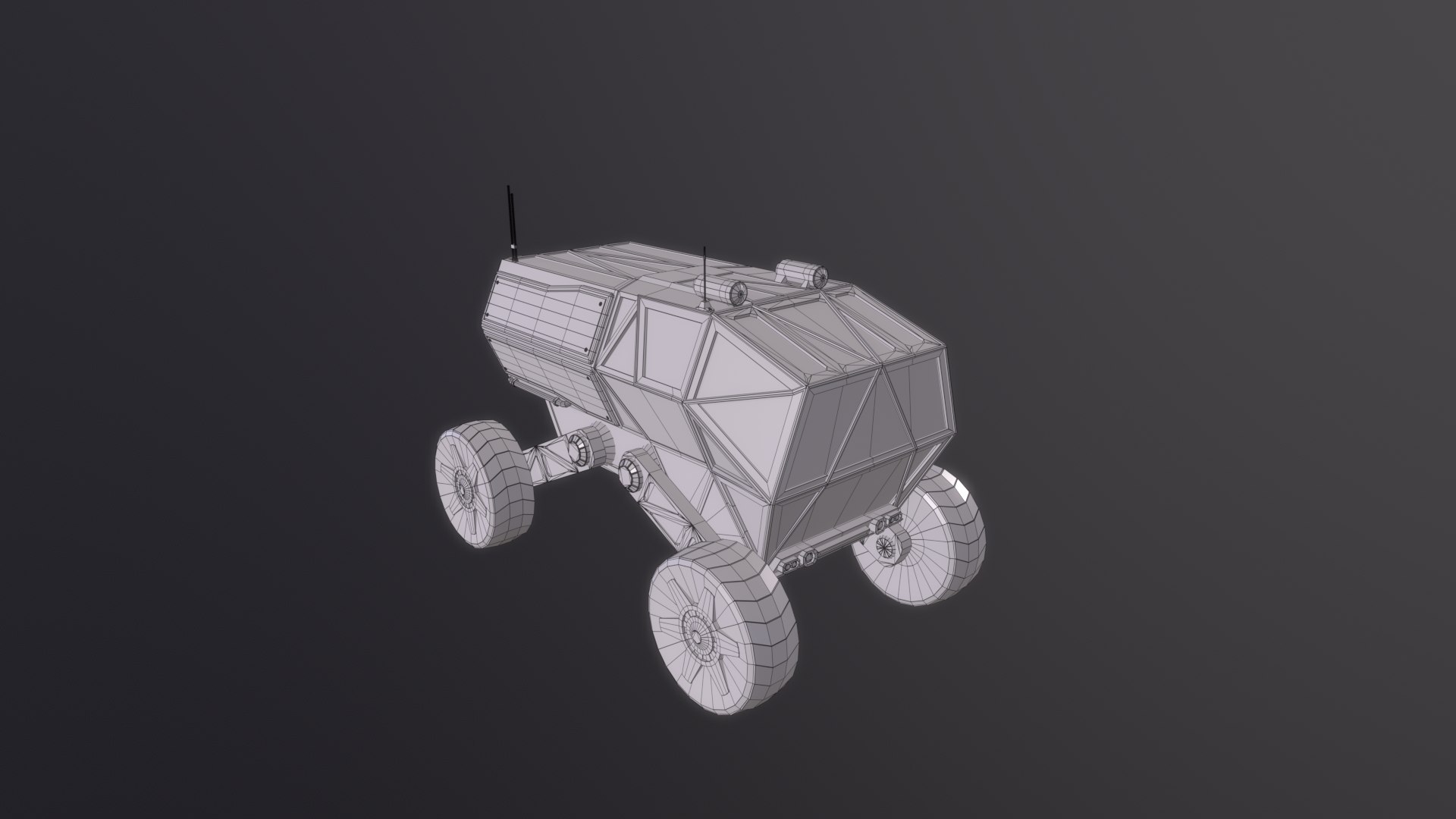 Planetary Rover Scarab 3D - TurboSquid 1940032