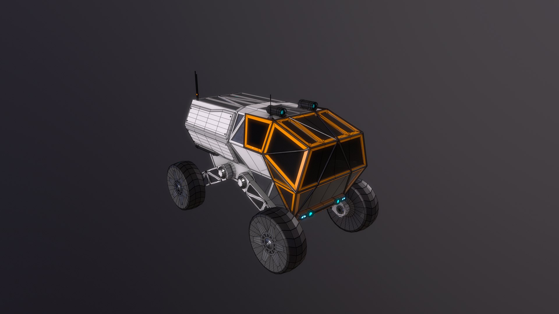 Planetary Rover Scarab 3D - TurboSquid 1940032
