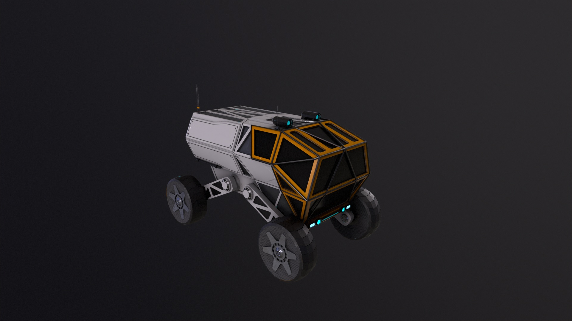 Planetary Rover Scarab 3D - TurboSquid 1940032