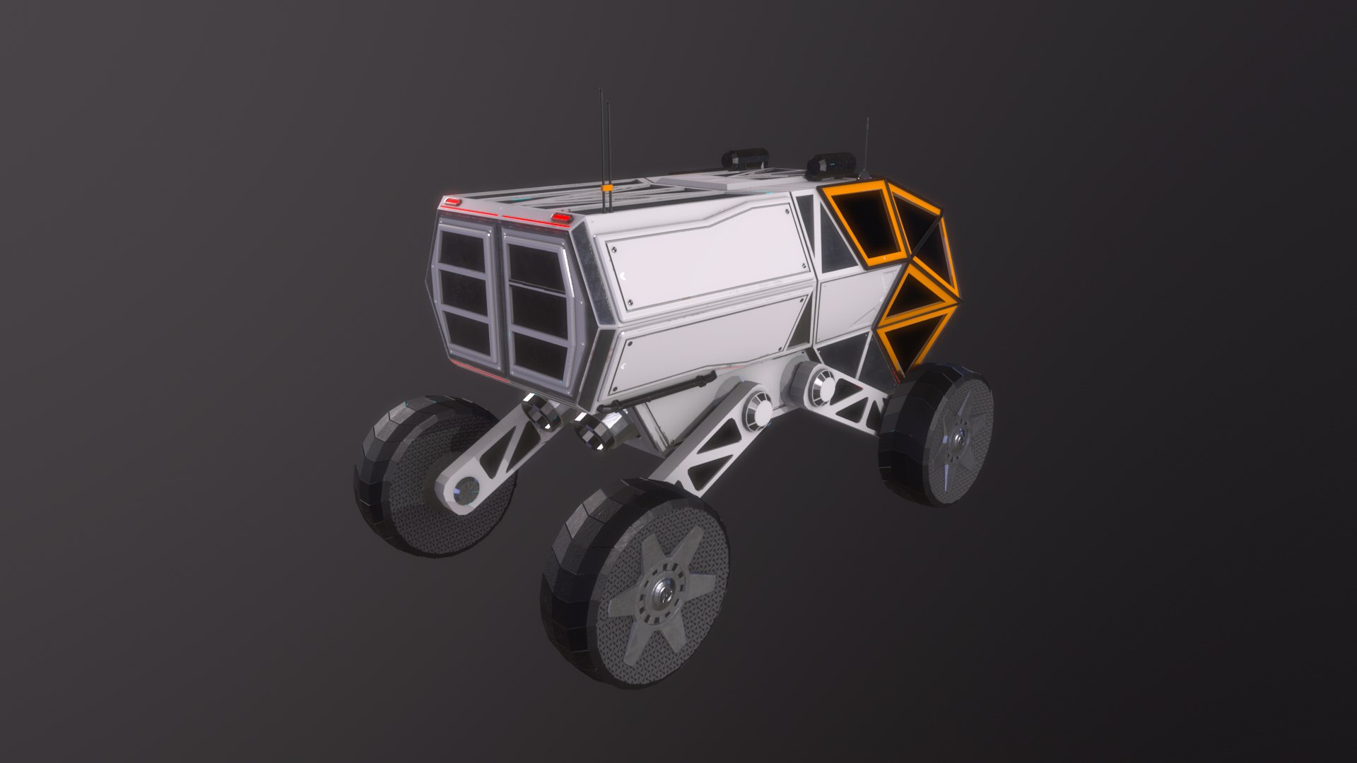 Planetary Rover Scarab 3D - TurboSquid 1940032