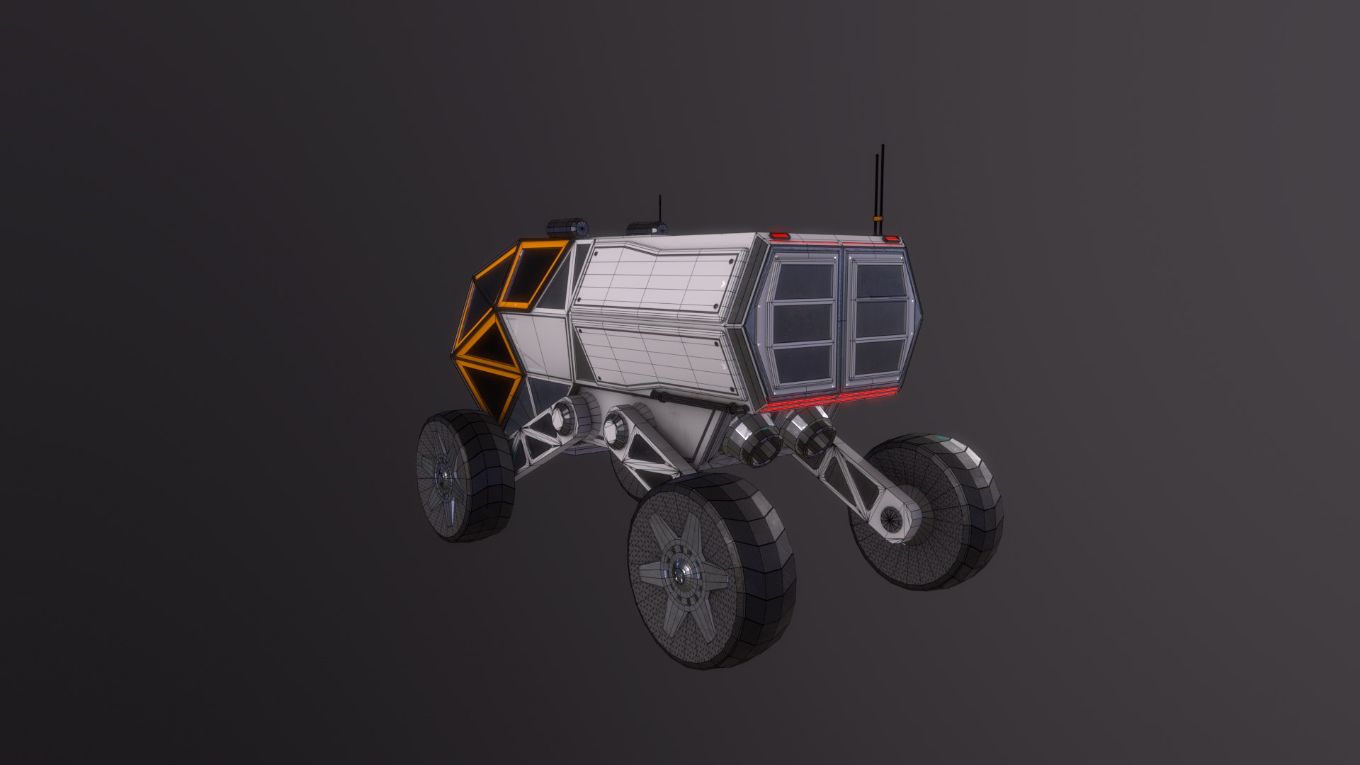 Planetary Rover Scarab 3D - TurboSquid 1940032