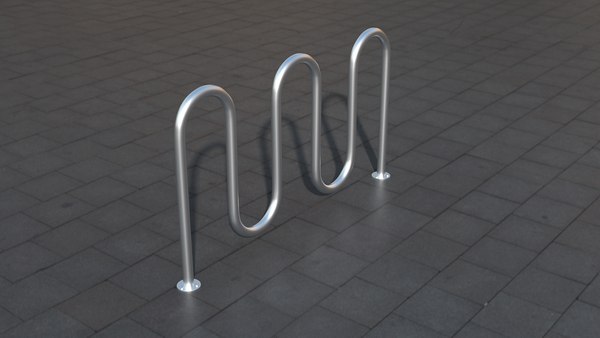 Bike racks 3D model - TurboSquid 1350734