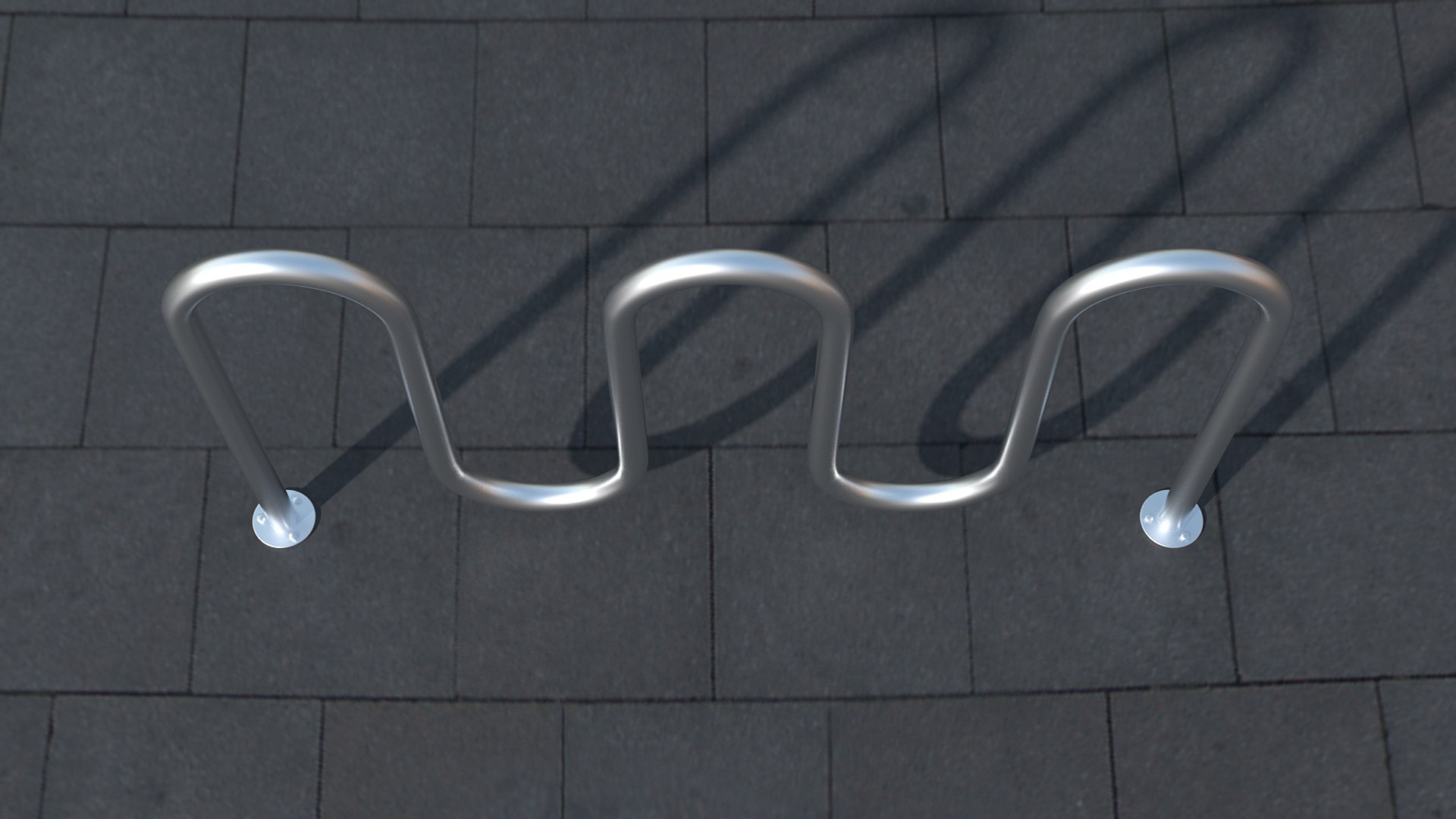Bike racks 3D model - TurboSquid 1350734