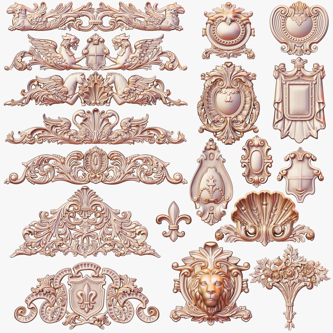 3D Pearlworks Centers 19 Items - TurboSquid 1532864