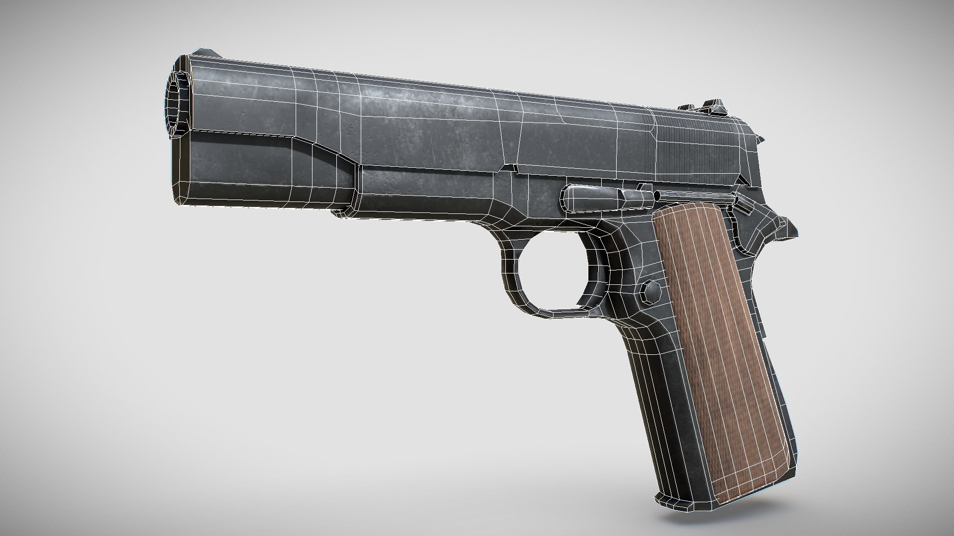 Colt 1911 Pbr 3D Model - TurboSquid 1349560
