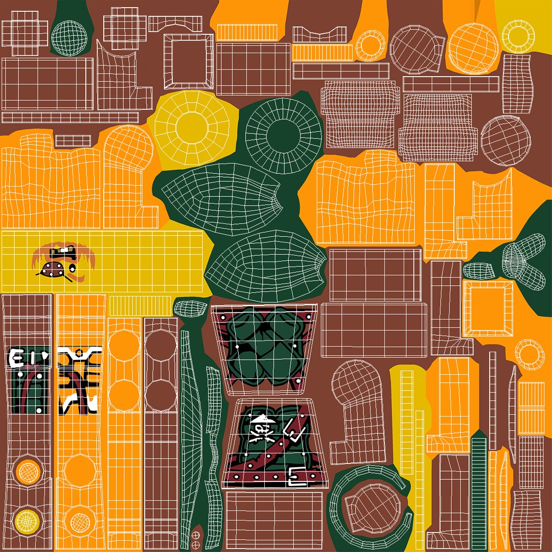 Minifigure LEGO Pirate Model - TurboSquid 2274194