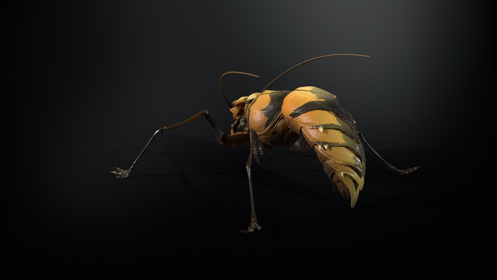 3D Cockroach1 - TurboSquid 2066843