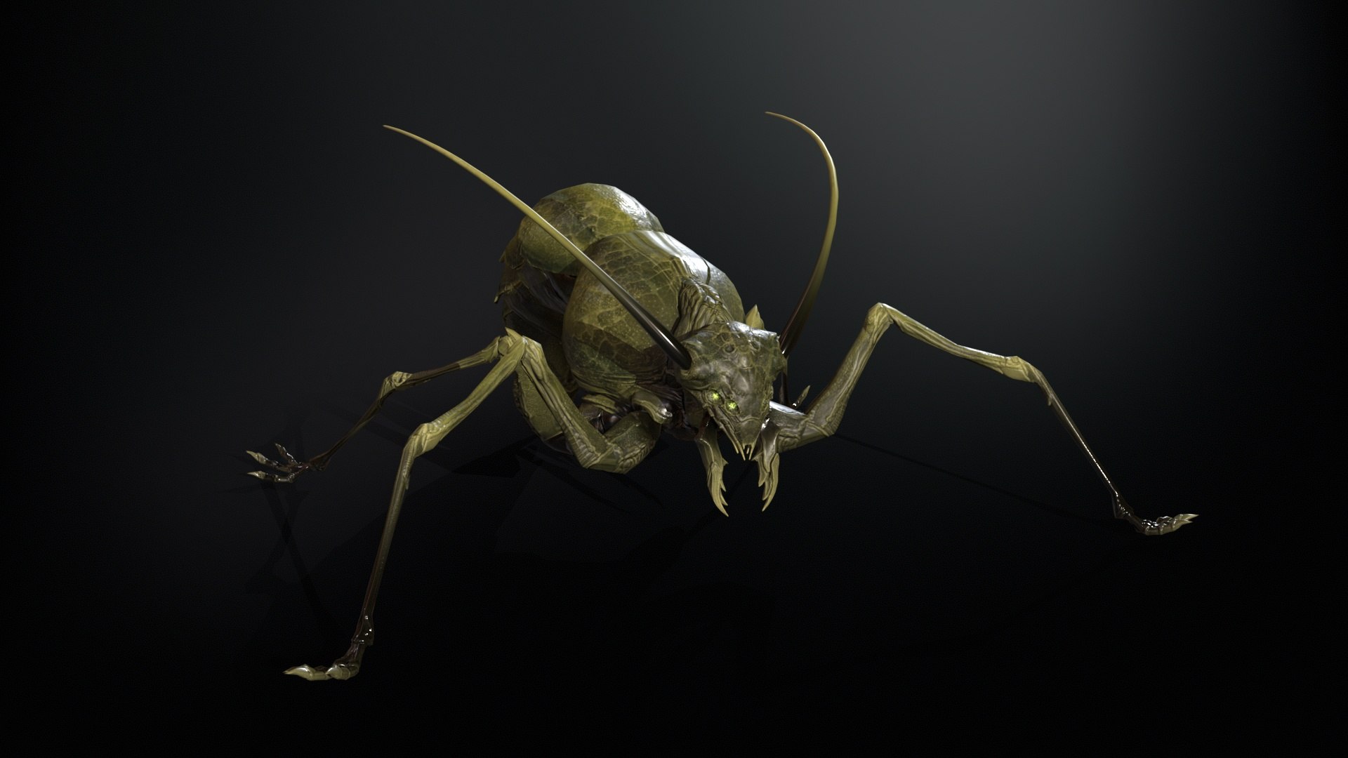 3D Cockroach1 - TurboSquid 2066843