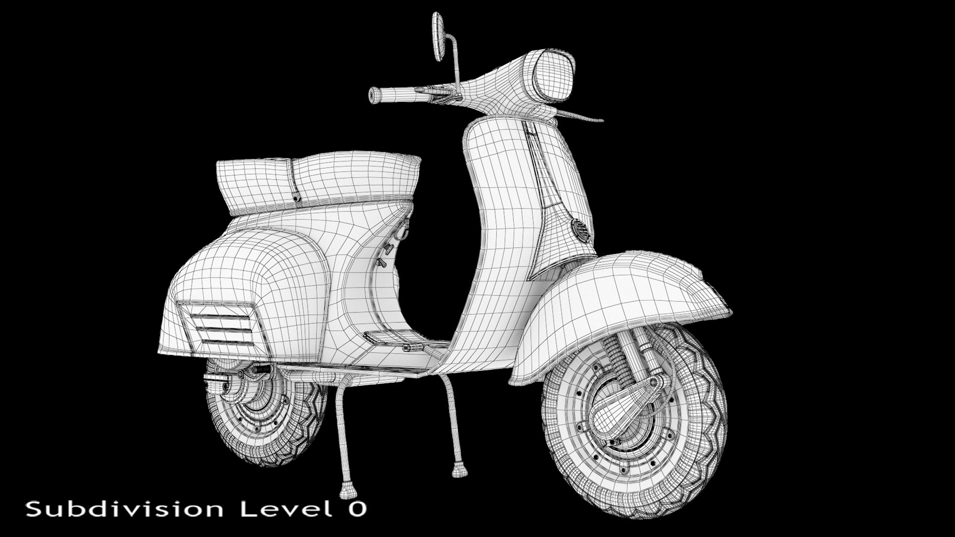 3D Motor Scooter - TurboSquid 2117125