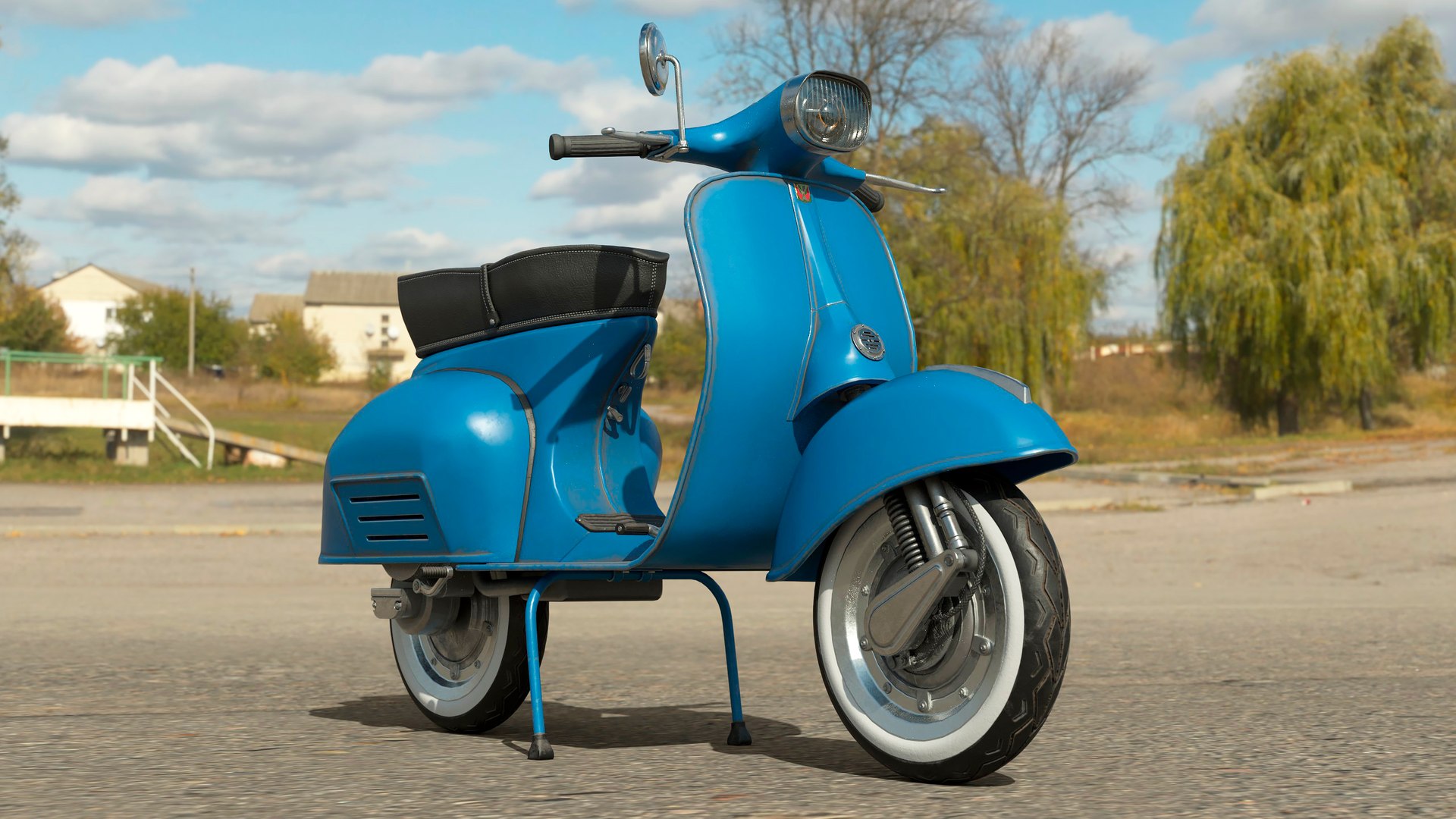 3D Motor Scooter - TurboSquid 2117125