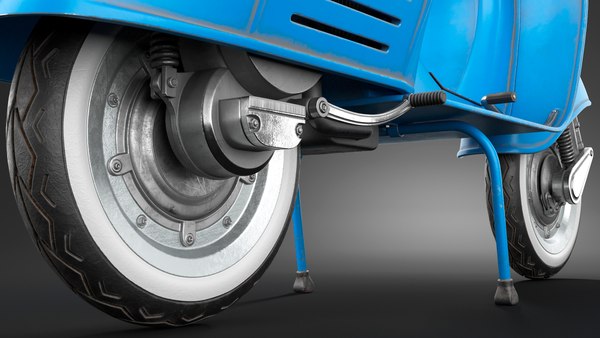 modelo 3d Motor de scooter - TurboSquid 2117125