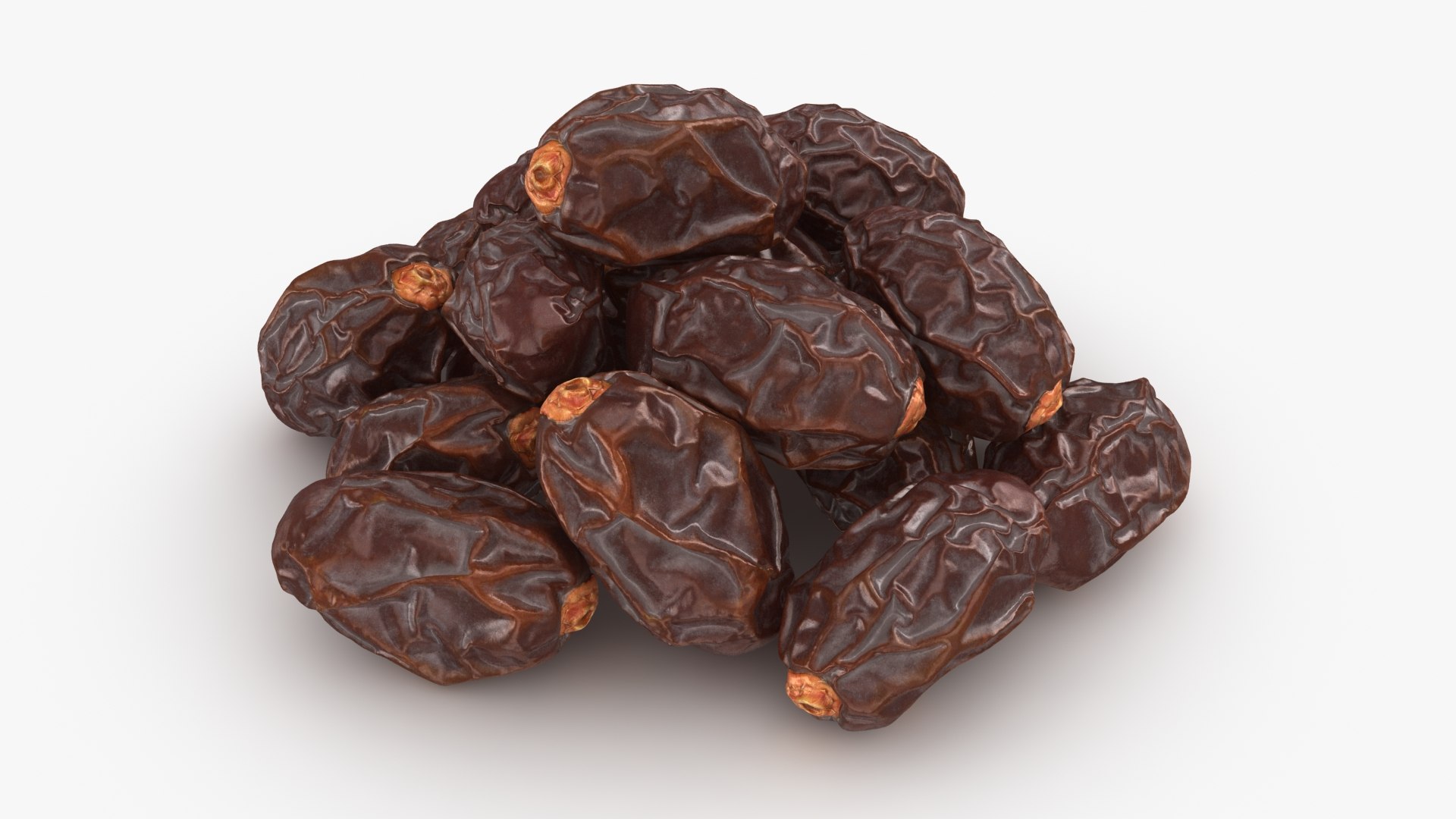 Pile of Dried Dates 3D model - TurboSquid 1982561