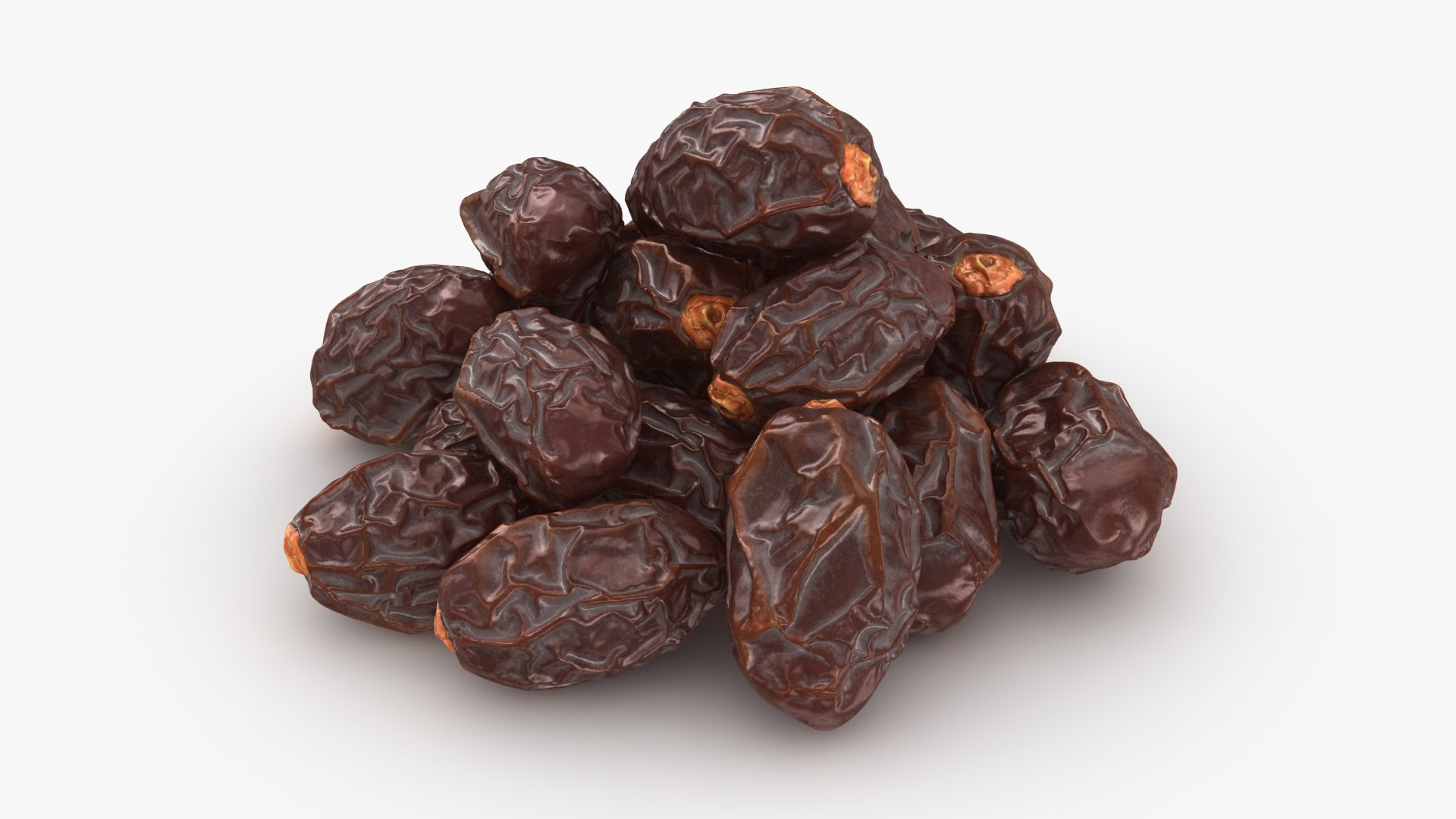 Pile of Dried Dates 3D model - TurboSquid 1982561