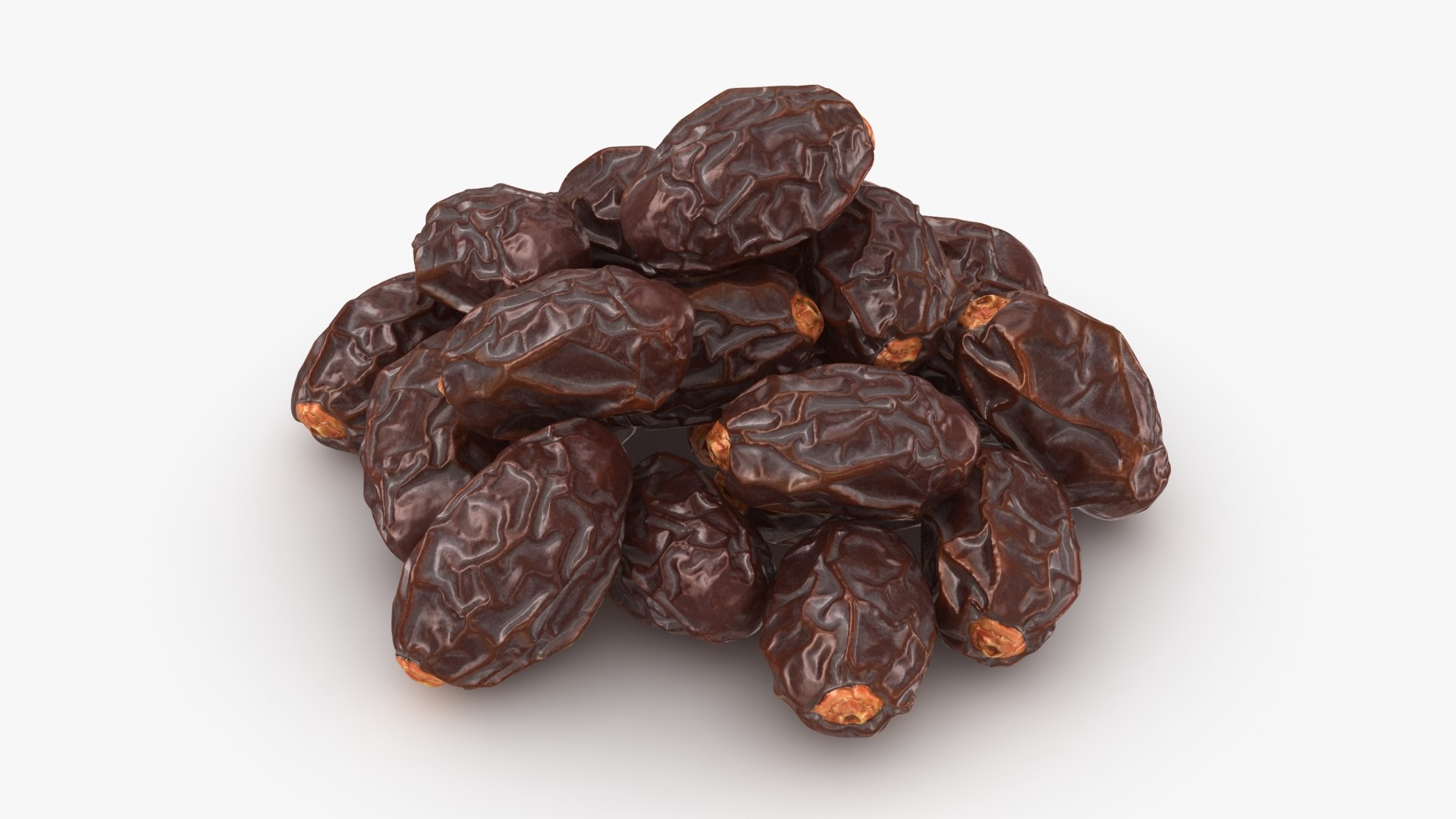 Pile of Dried Dates 3D model - TurboSquid 1982561