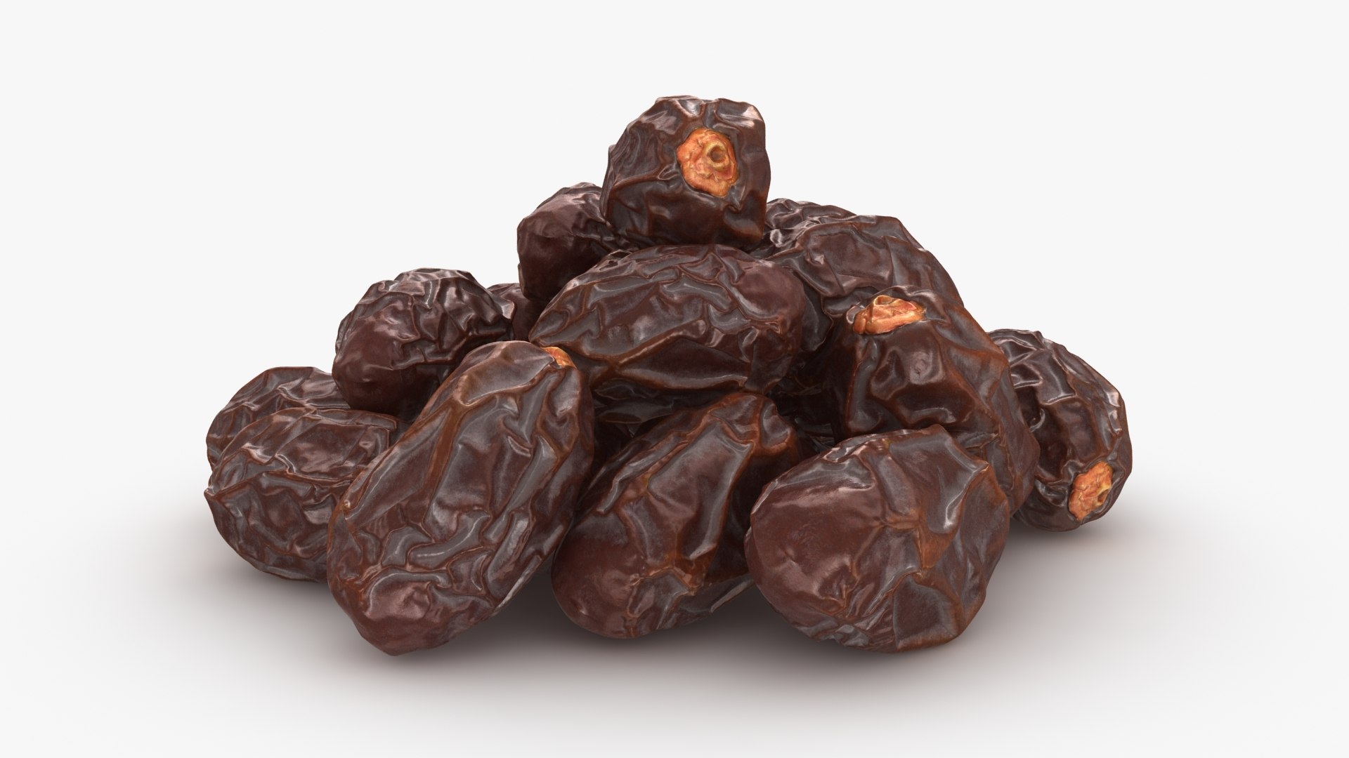 Pile of Dried Dates 3D model - TurboSquid 1982561