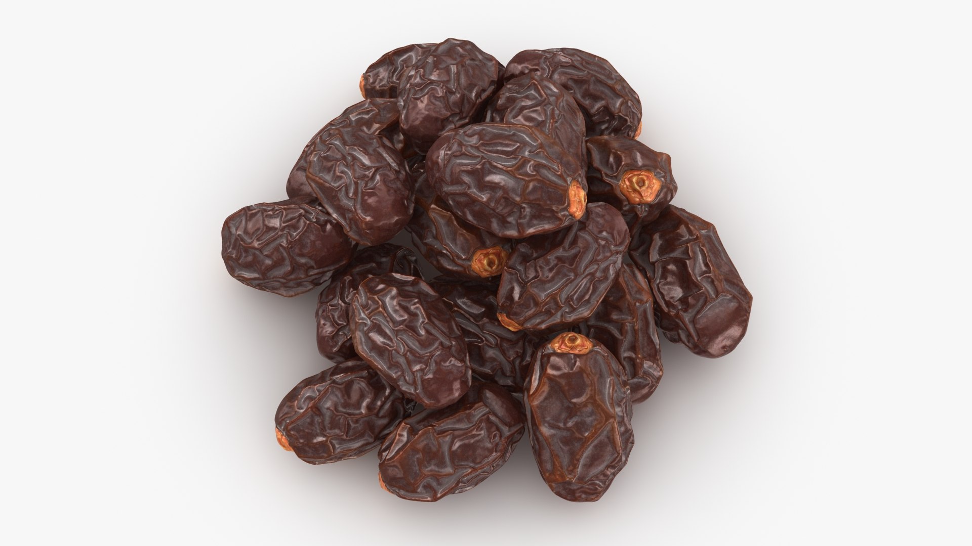 Pile of Dried Dates 3D model - TurboSquid 1982561