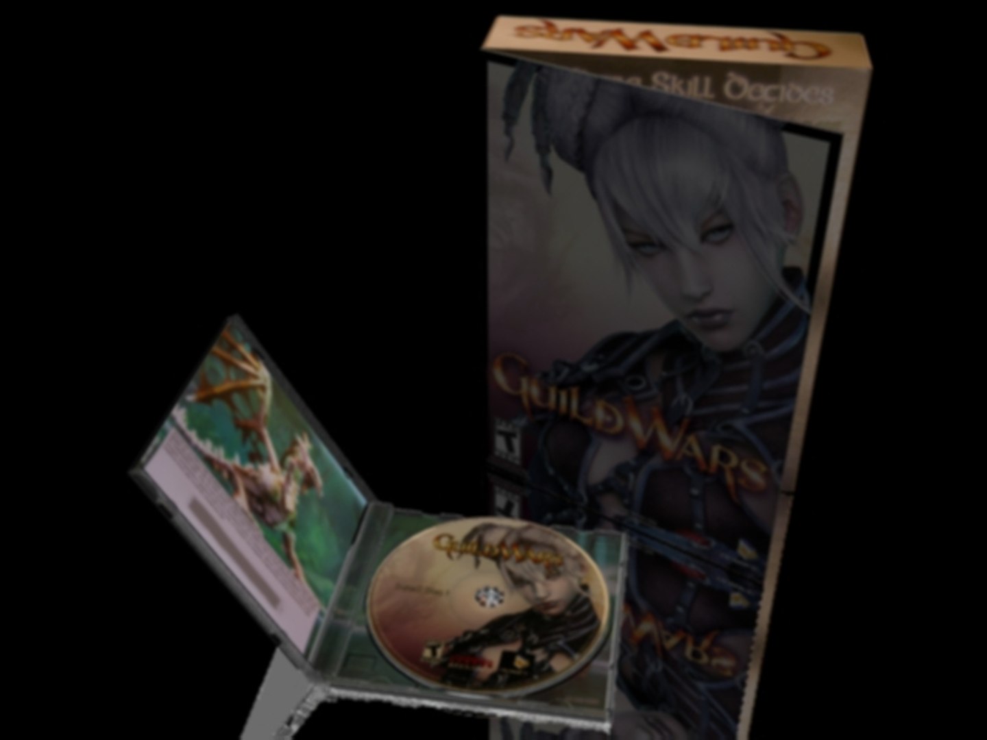 guild wars box case cd max free