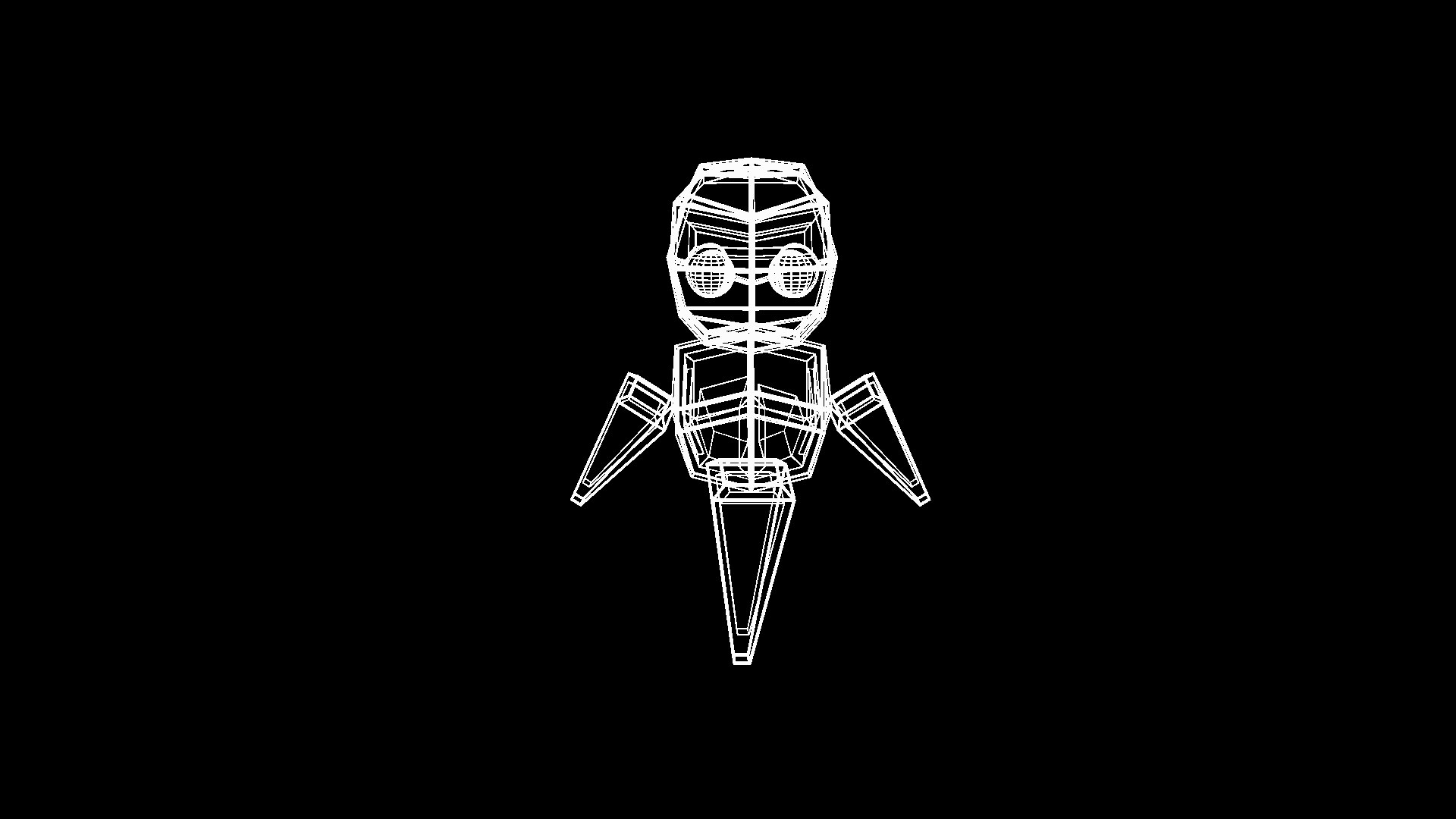 LOW POLY RETRO STYLE ROBOT CHARACTER 3D Model - TurboSquid 2002458