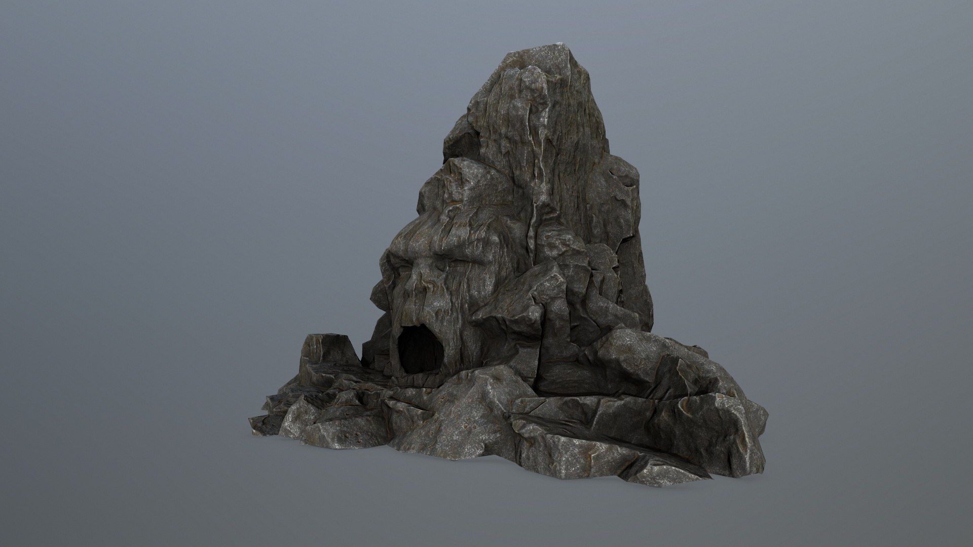 3D rock gate - TurboSquid 1441073