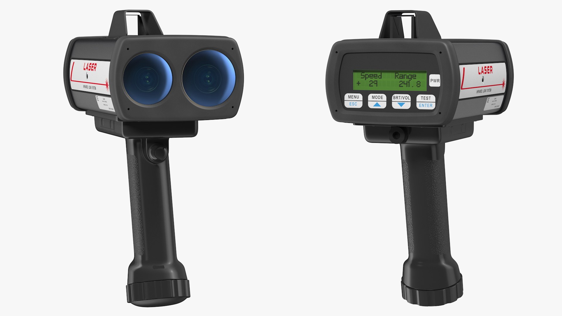 3D traffic enforcement speed gun - TurboSquid 1611737