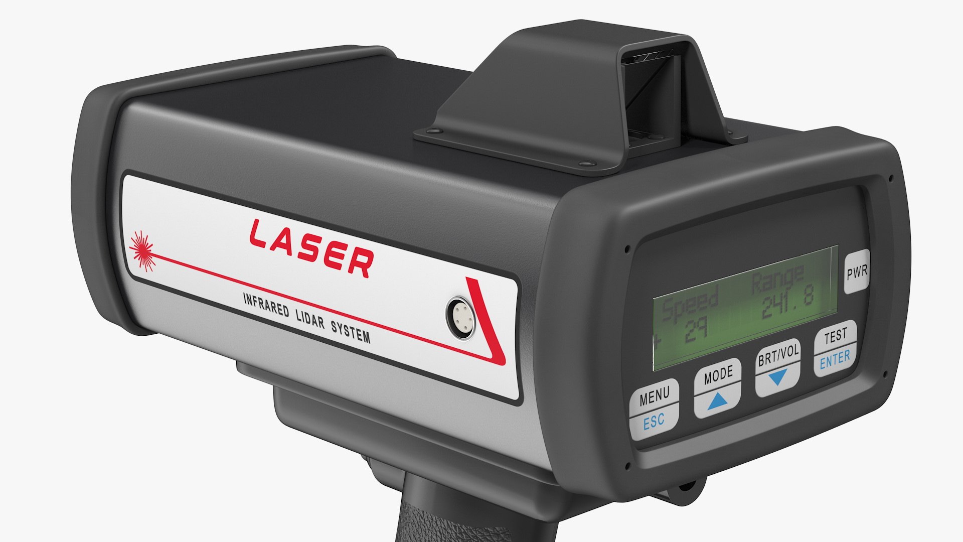 3D traffic enforcement speed gun - TurboSquid 1611737