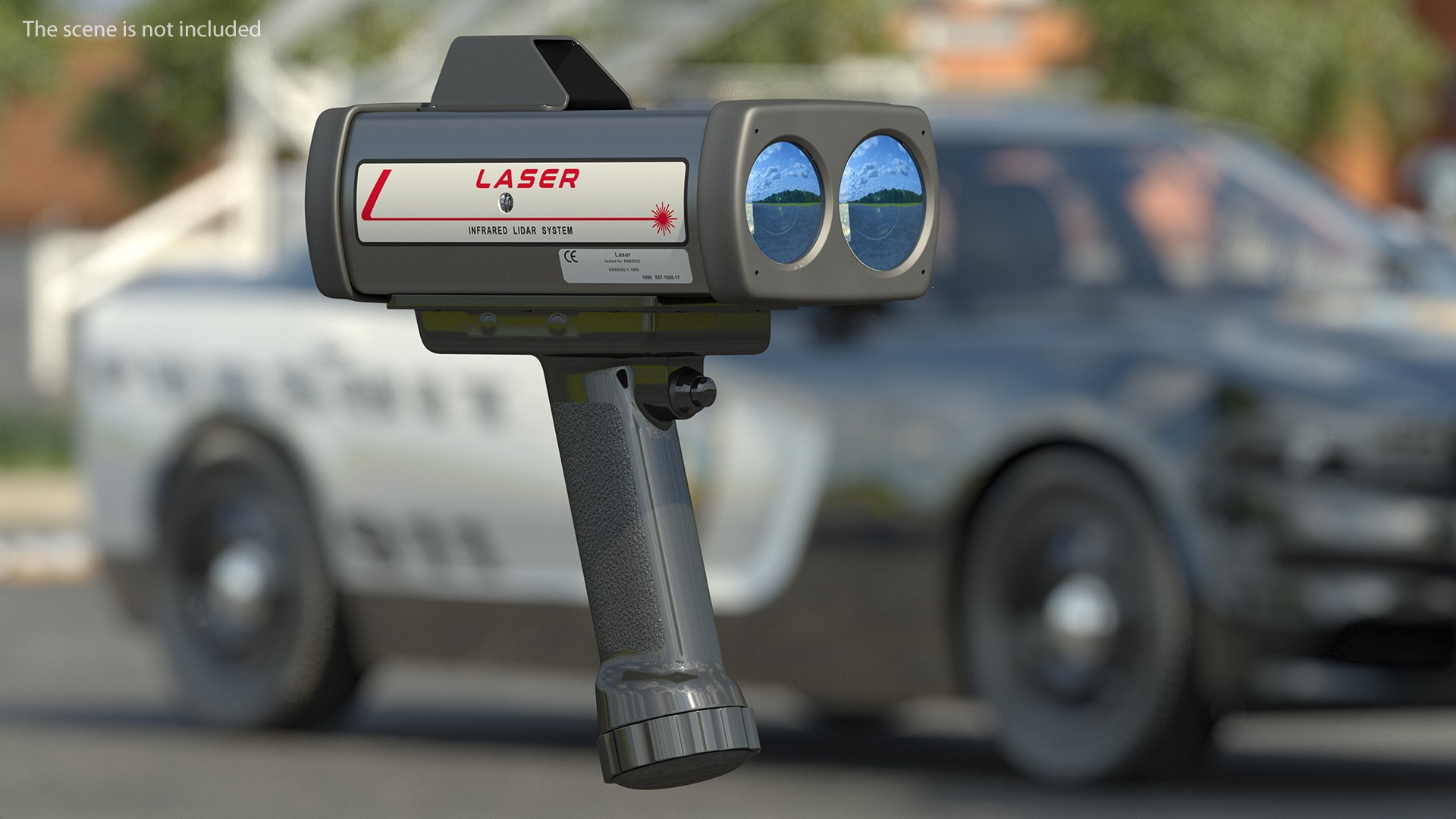 3D Traffic Enforcement Speed Gun - TurboSquid 1611737