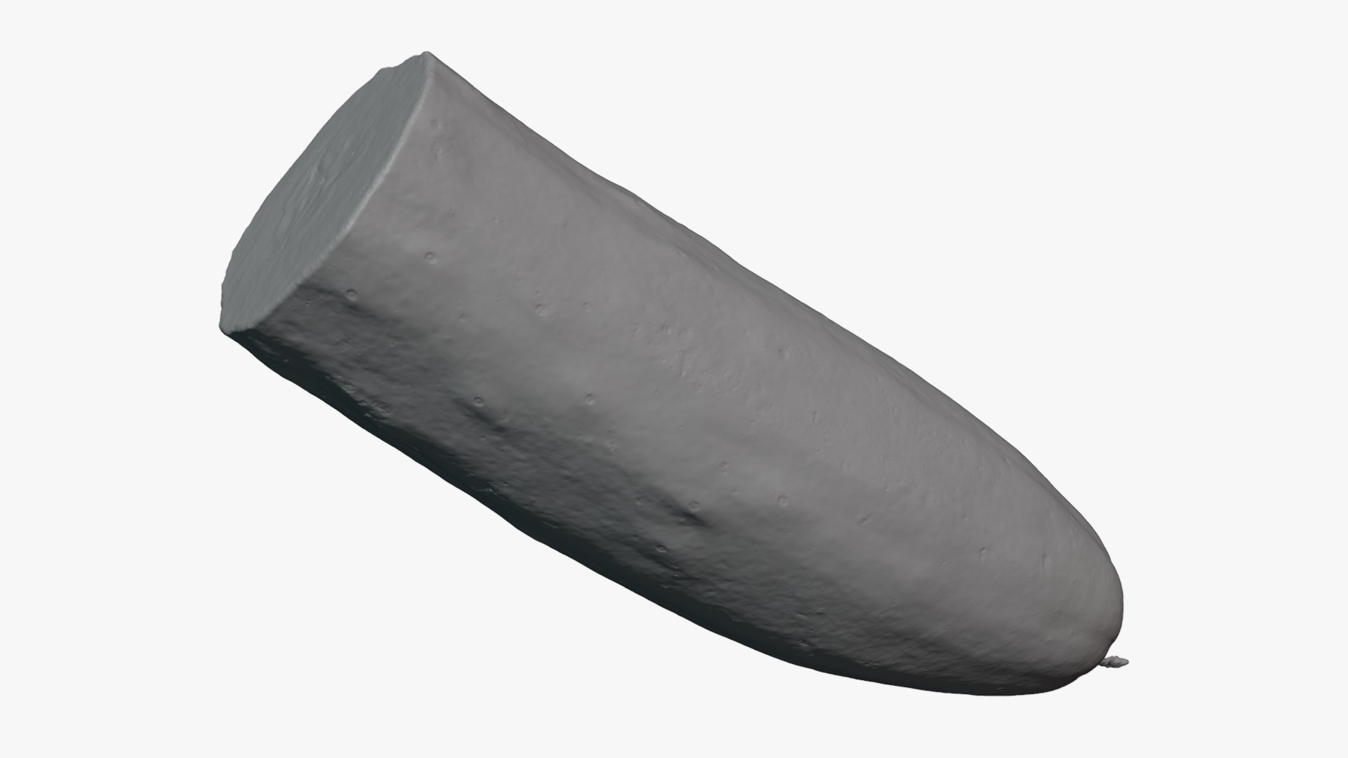 3D Japanese Cucumber Half 02 For 3D Print Model - TurboSquid 2440337