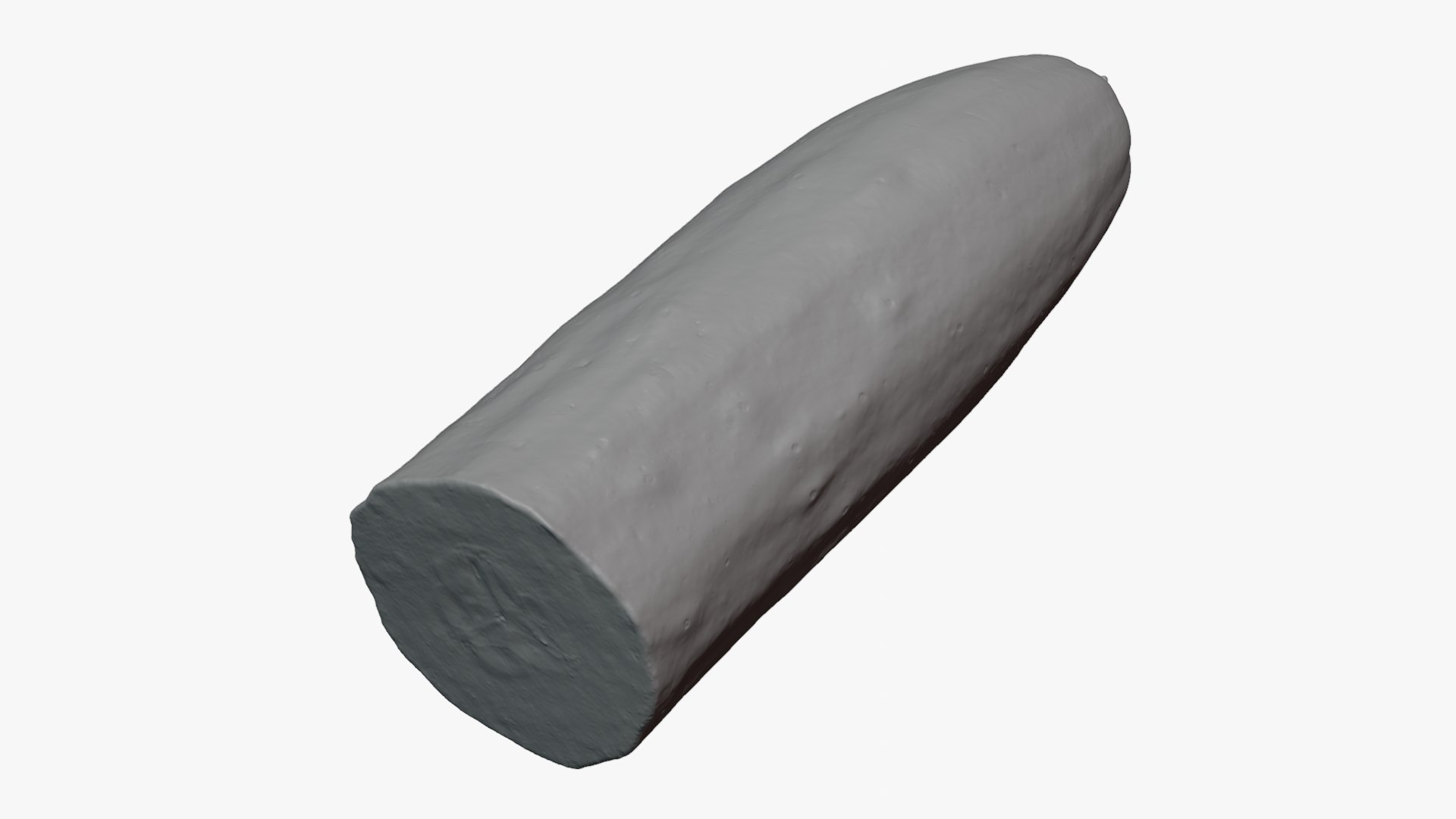 3D Japanese Cucumber Half 02 For 3D Print Model - TurboSquid 2440337