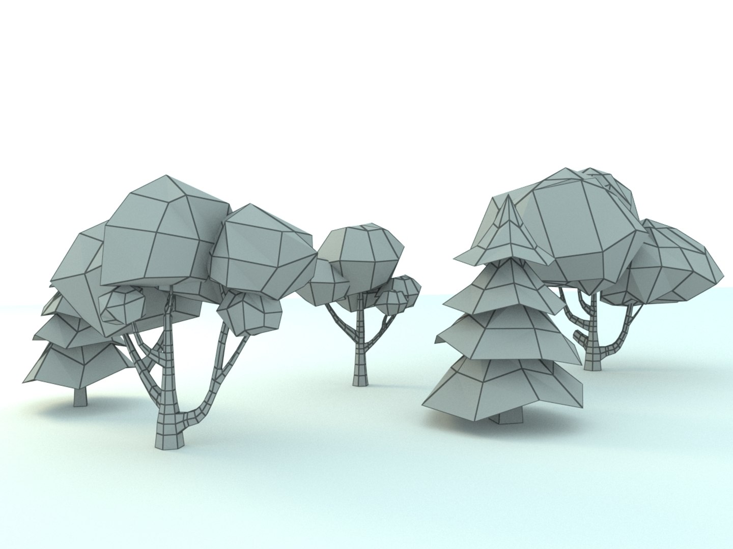 3D Model Tree Forest - TurboSquid 1238925