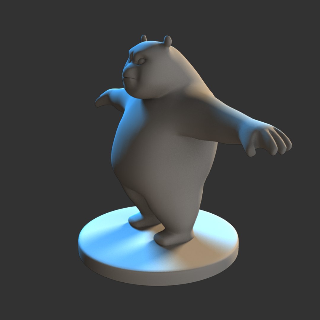 Panda modeled model - TurboSquid 1383286