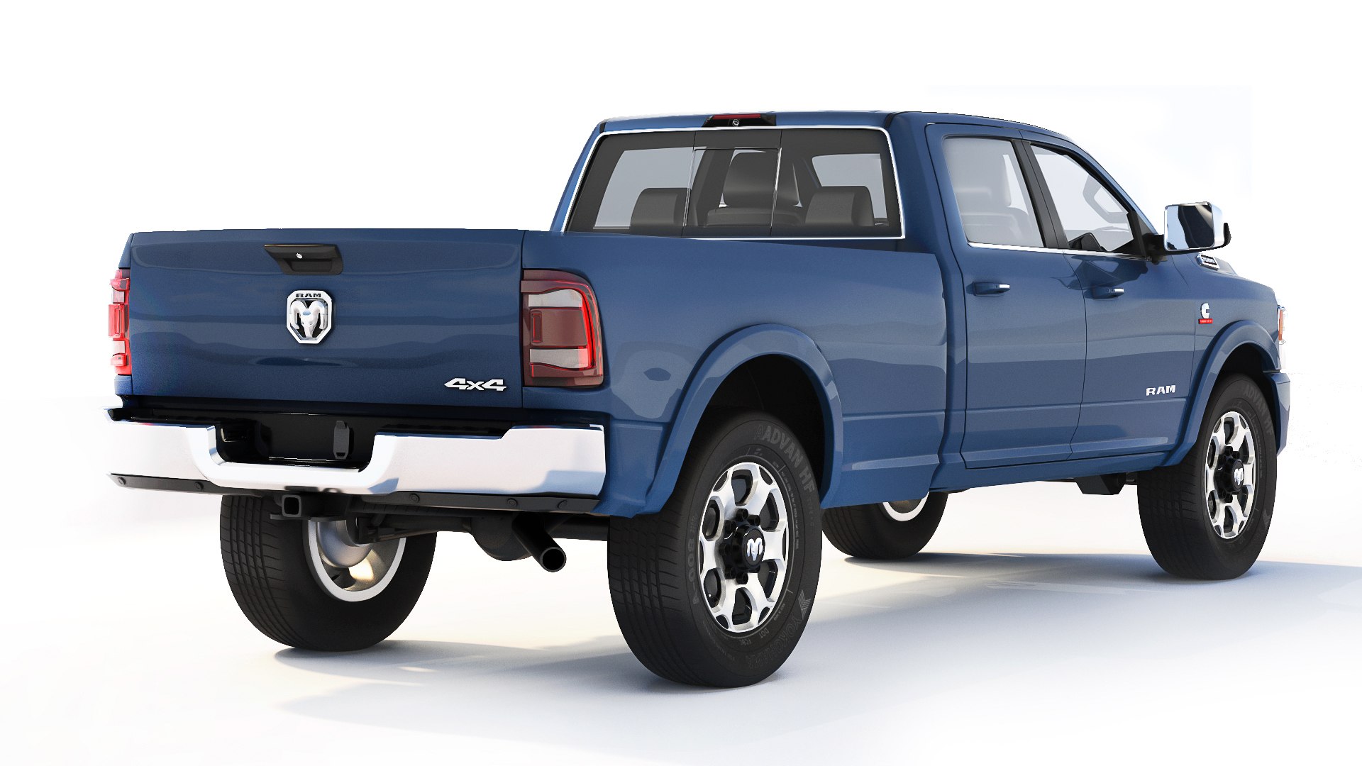 3D Dodge Ram 2500 2021 Model - TurboSquid 1955032