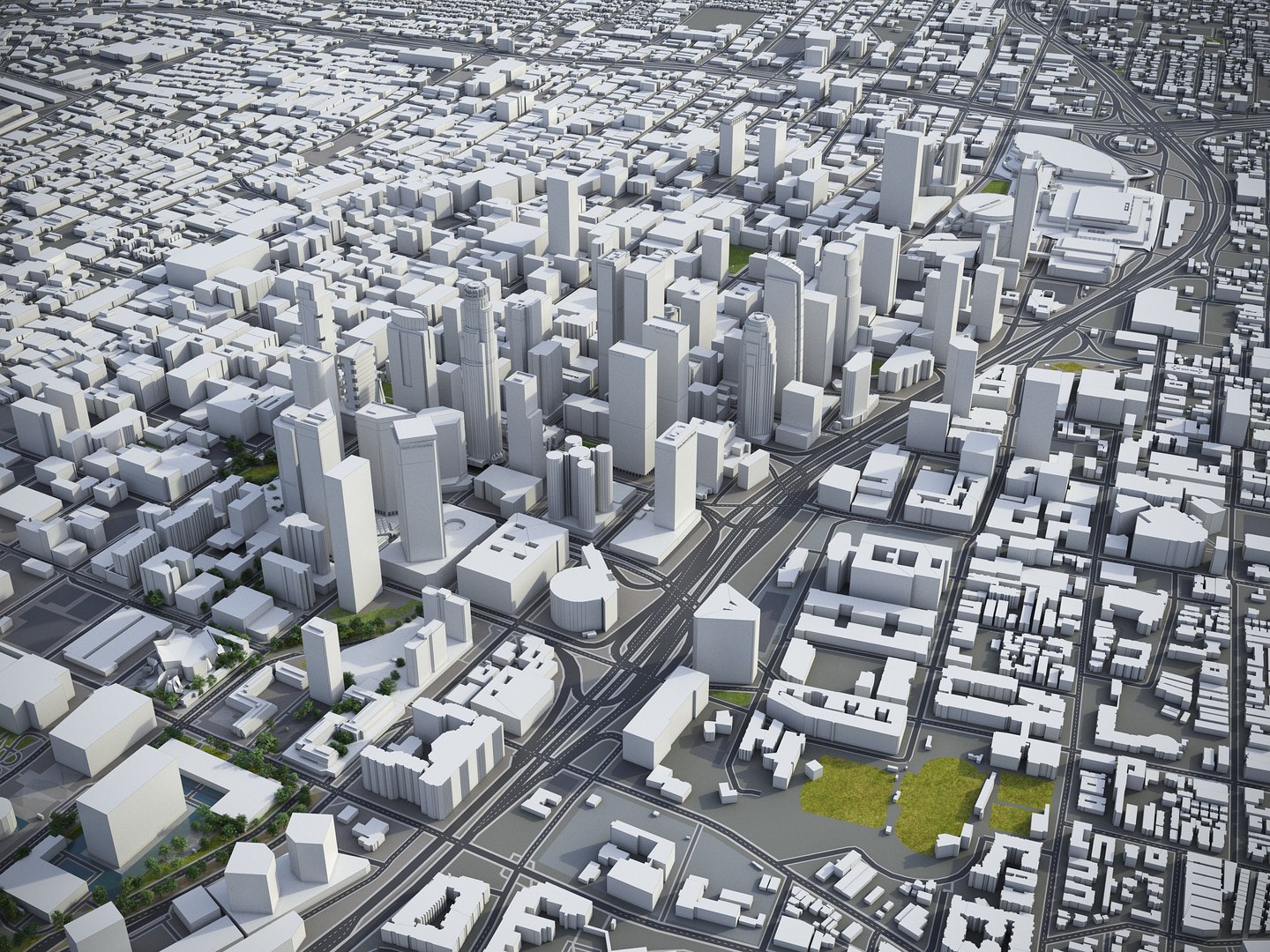 3D Los Angeles Surrounding - Model - TurboSquid 1448014