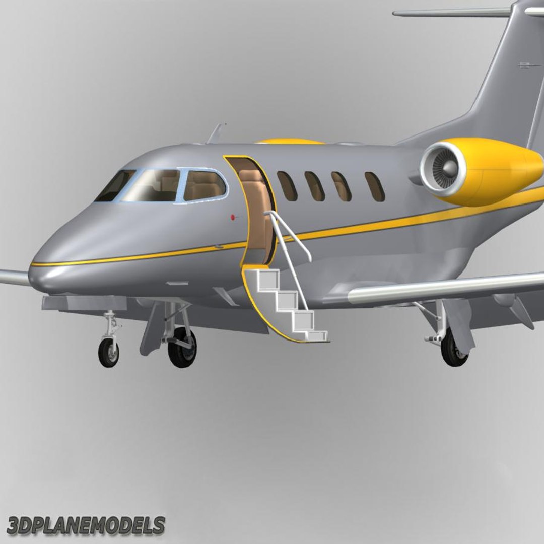 3d Embraer Phenom 100 Private Model