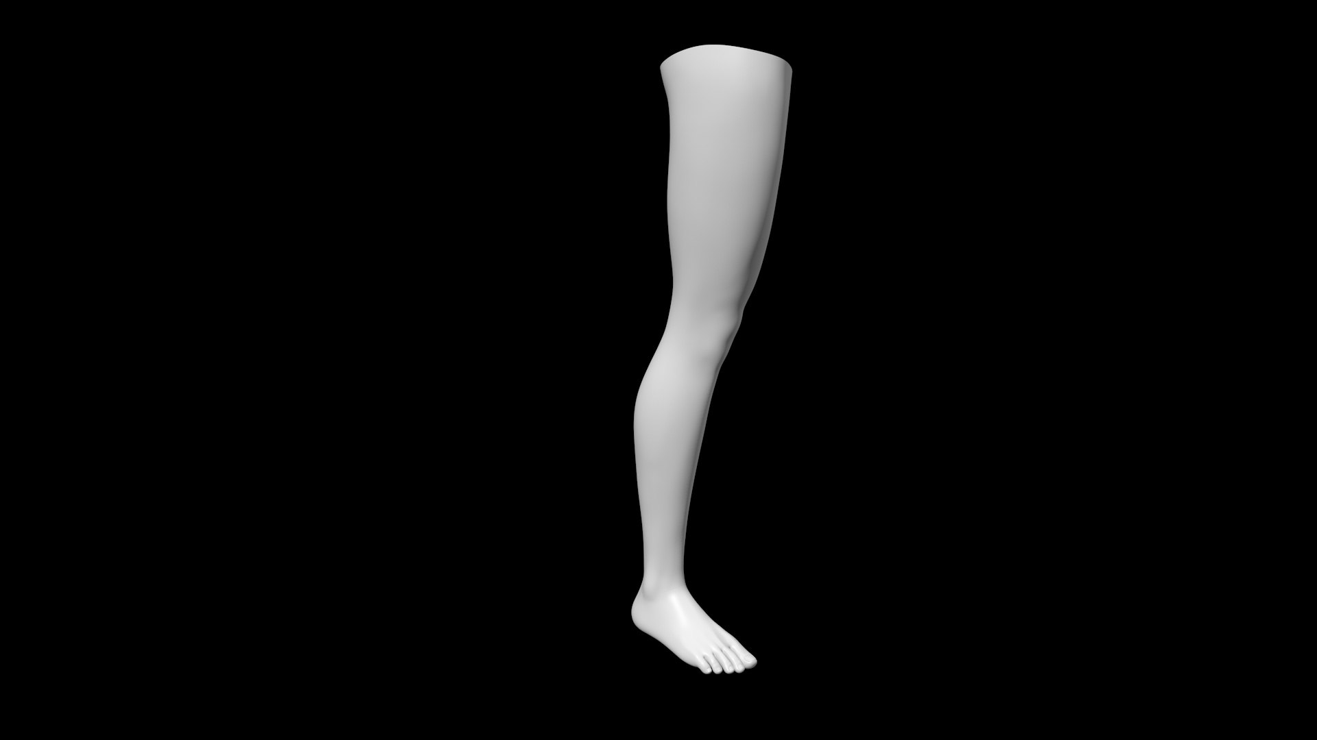 Female Leg 3D model - TurboSquid 1903011