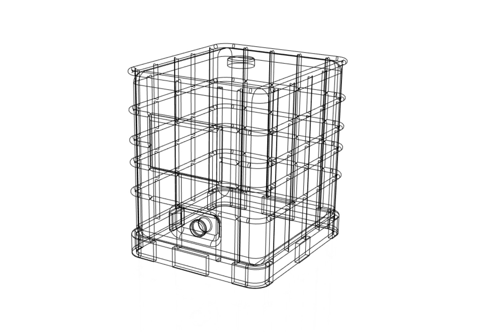 Water Tank 3D Model - TurboSquid 1691548