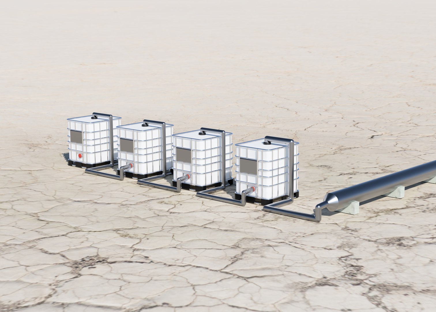 Water Tank 3D Model - TurboSquid 1691548