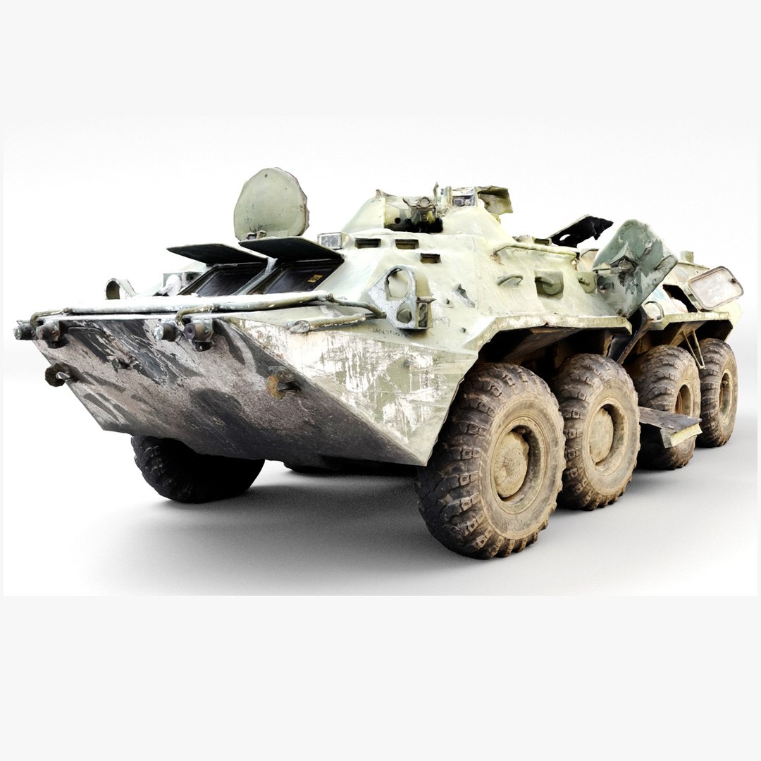 3D Russian BTR-82A Destroyed By Ukrainian Army Model - TurboSquid 1981240