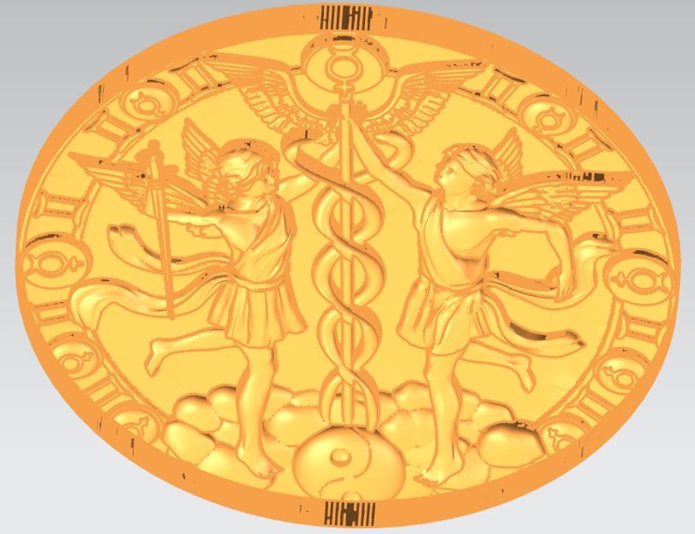 3D model gemini zodiac signs - TurboSquid 1651346