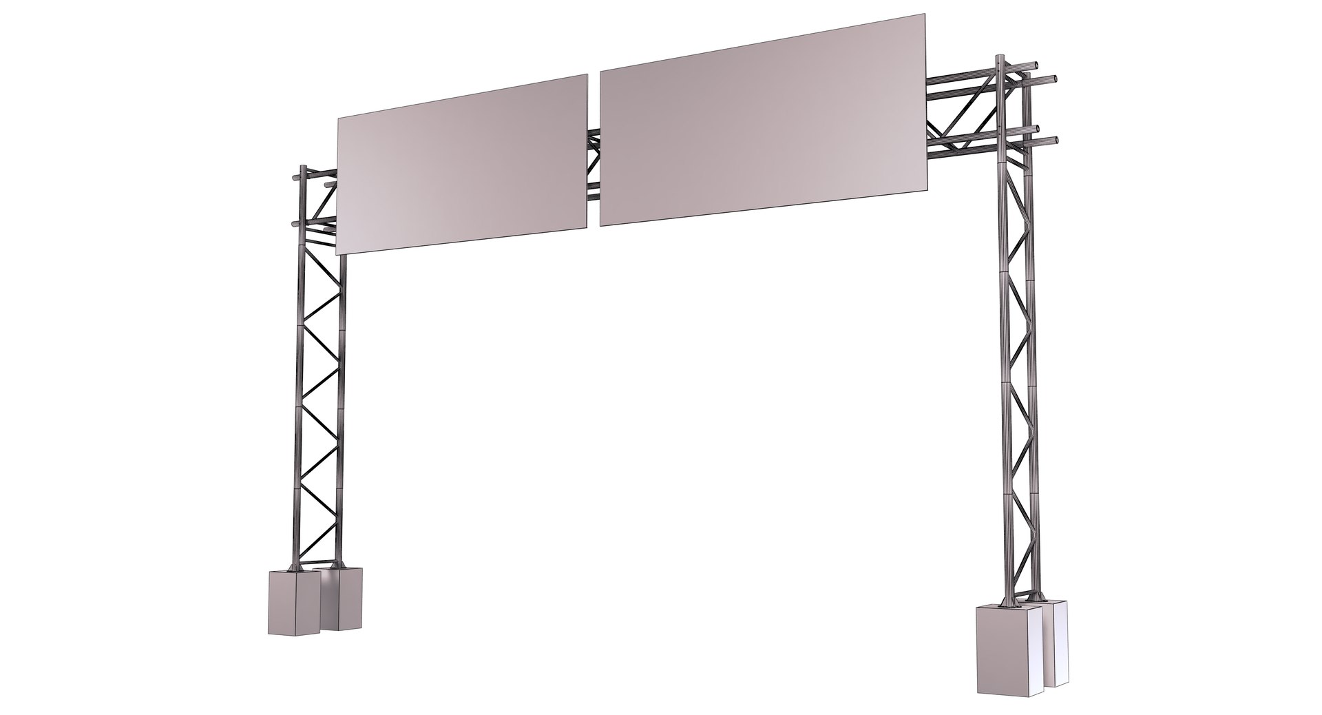 3D Signs Structure Signage - TurboSquid 1393743