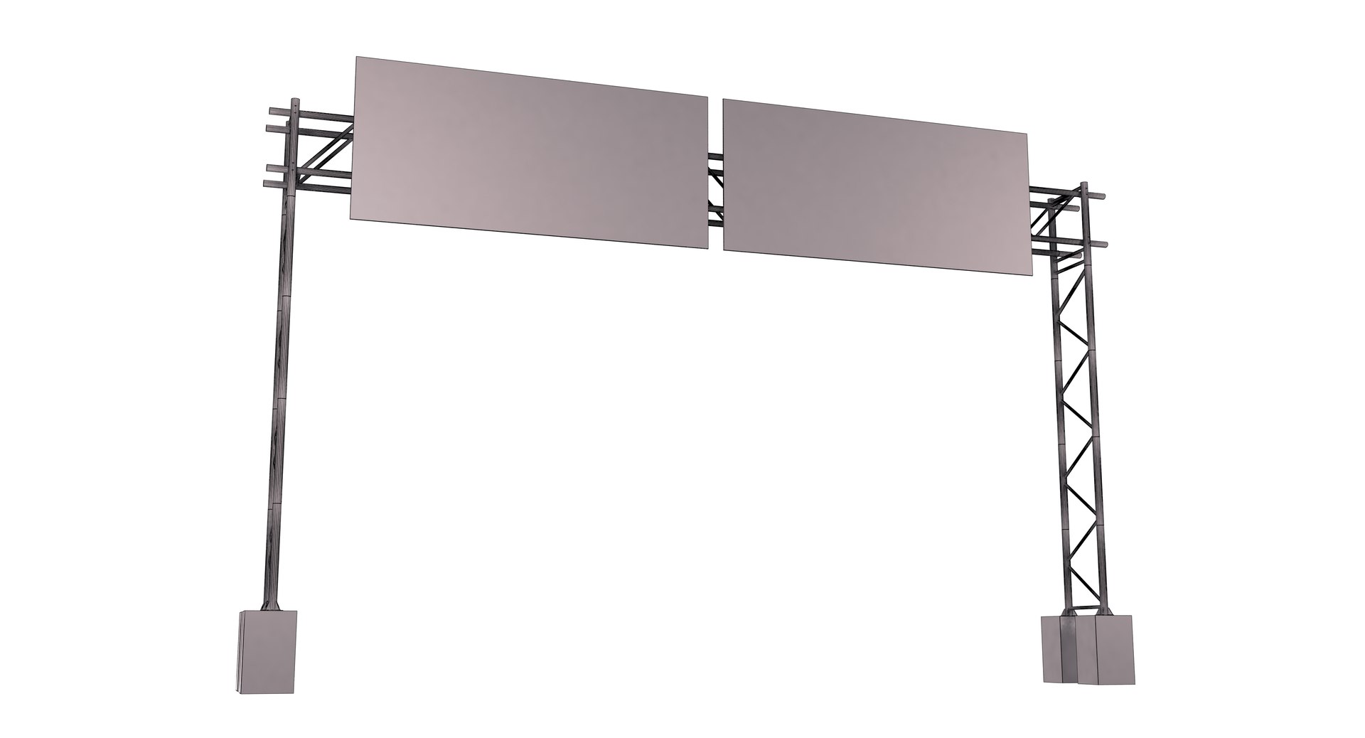 3D Signs Structure Signage - TurboSquid 1393743