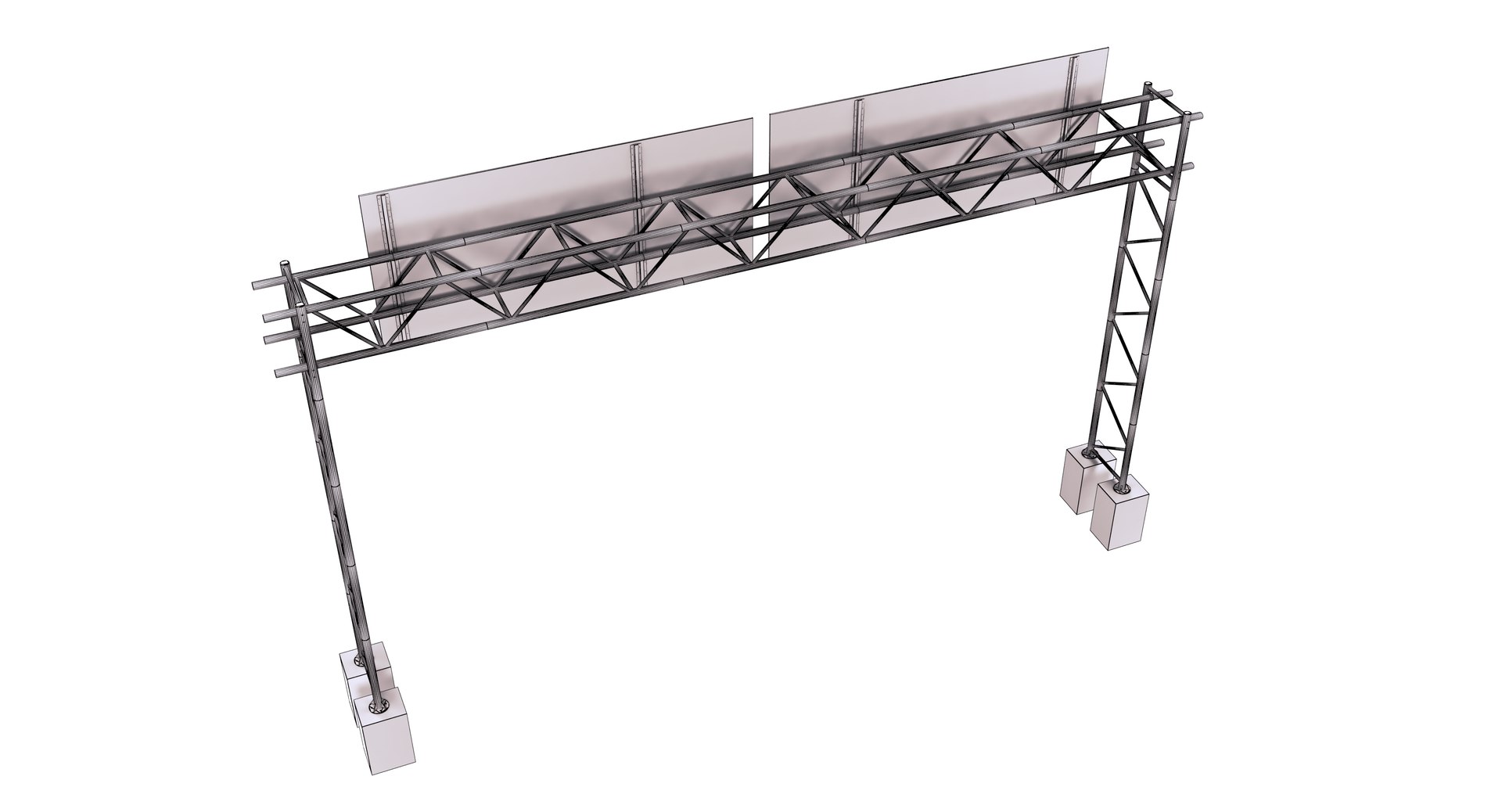 3D Signs Structure Signage - TurboSquid 1393743