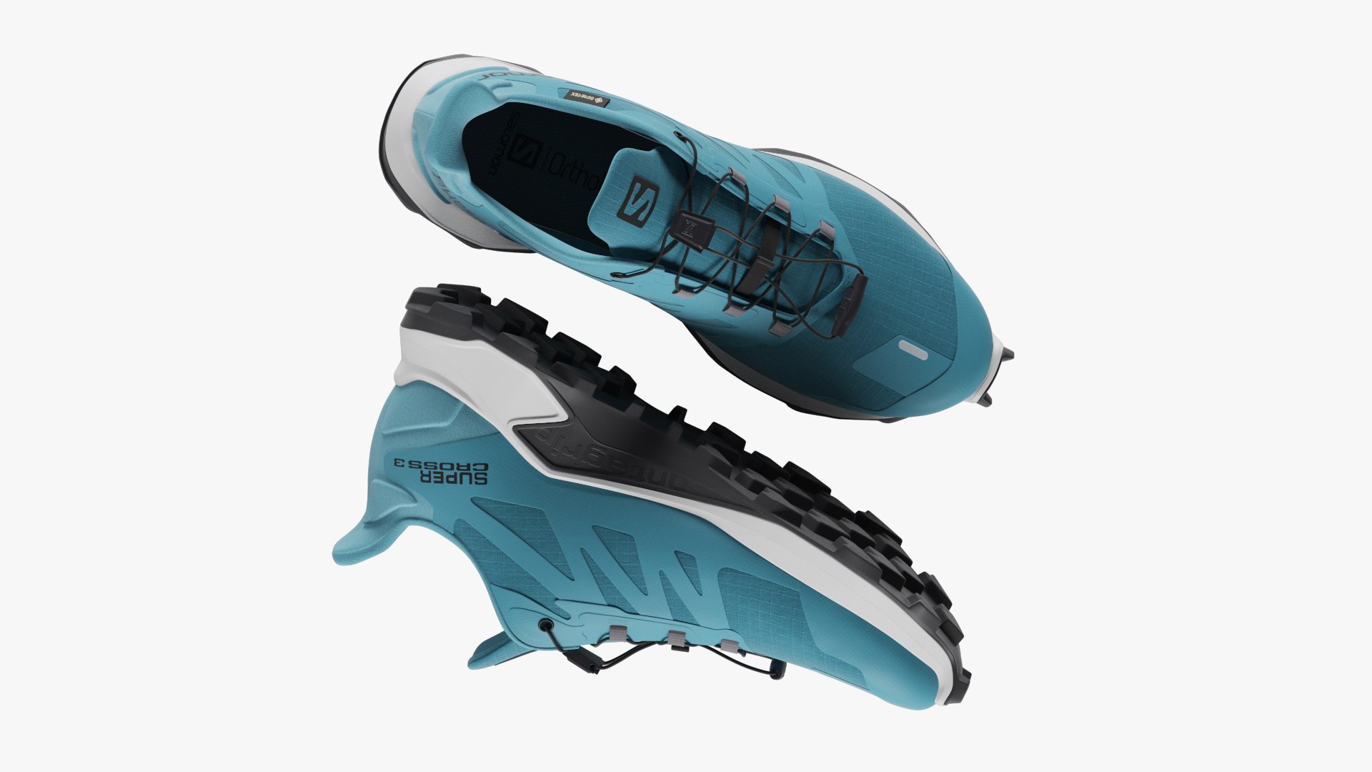 Salomon Supercross 3 Blue 3D Model - TurboSquid 1921935