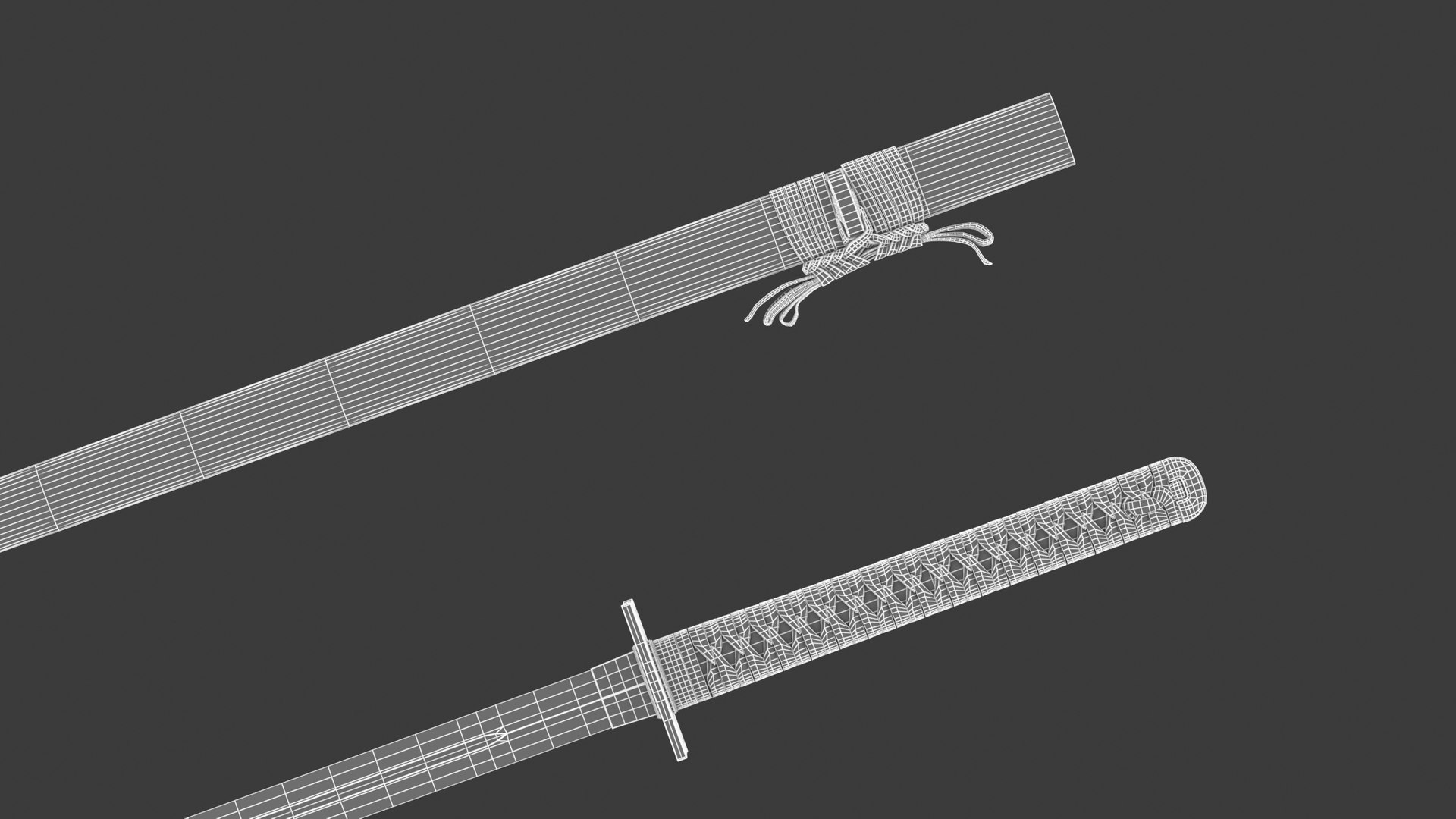 Ninjato Sword 3D - TurboSquid 1730656