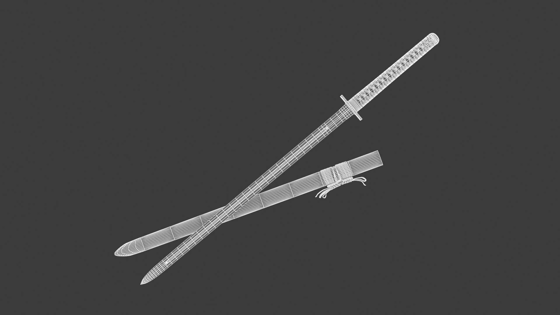 Ninjato Sword 3D - TurboSquid 1730656