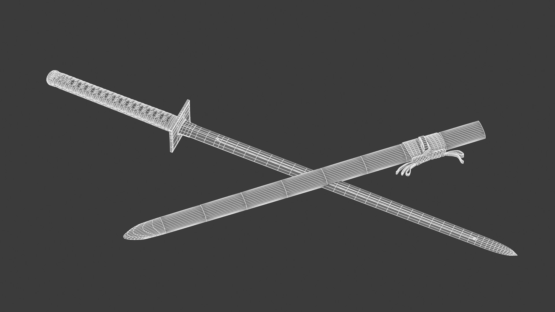 Ninjato Sword 3D - TurboSquid 1730656