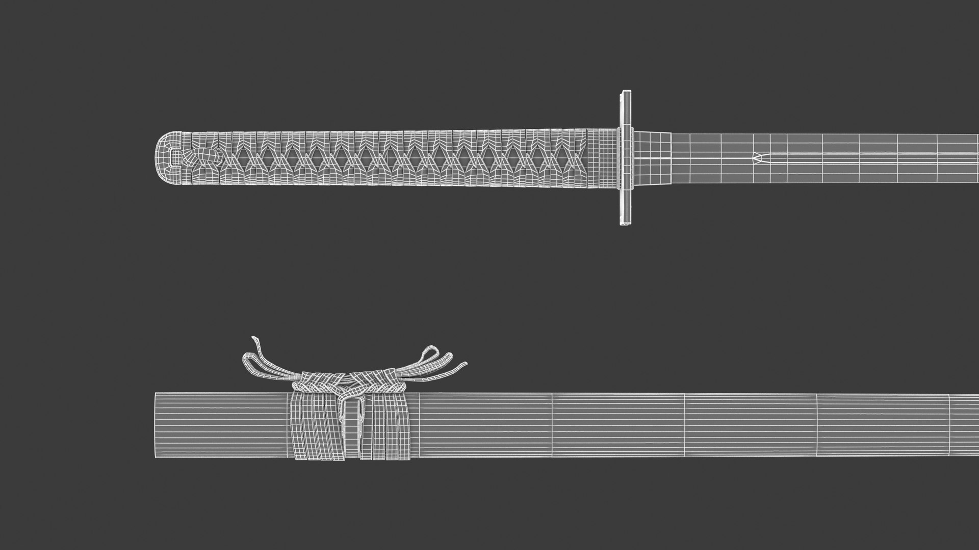Ninjato Sword 3D - TurboSquid 1730656