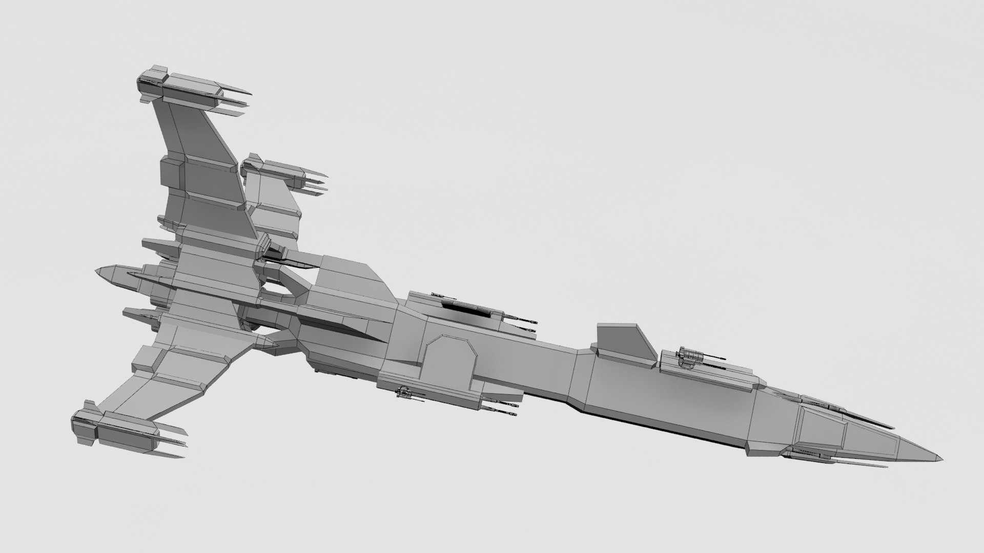 Inferno class cruiser 3D - TurboSquid 1201929