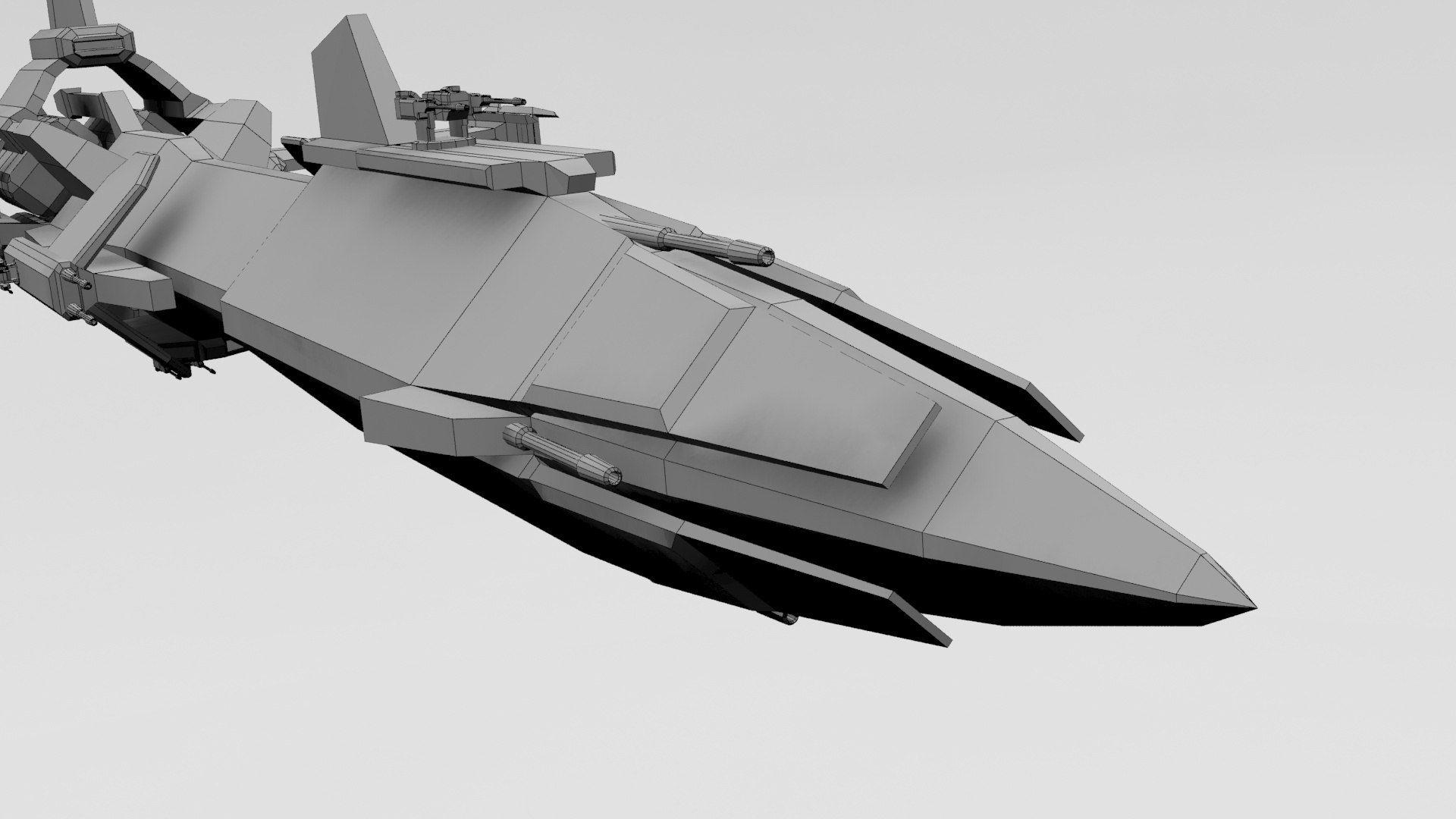 Inferno class cruiser 3D - TurboSquid 1201929