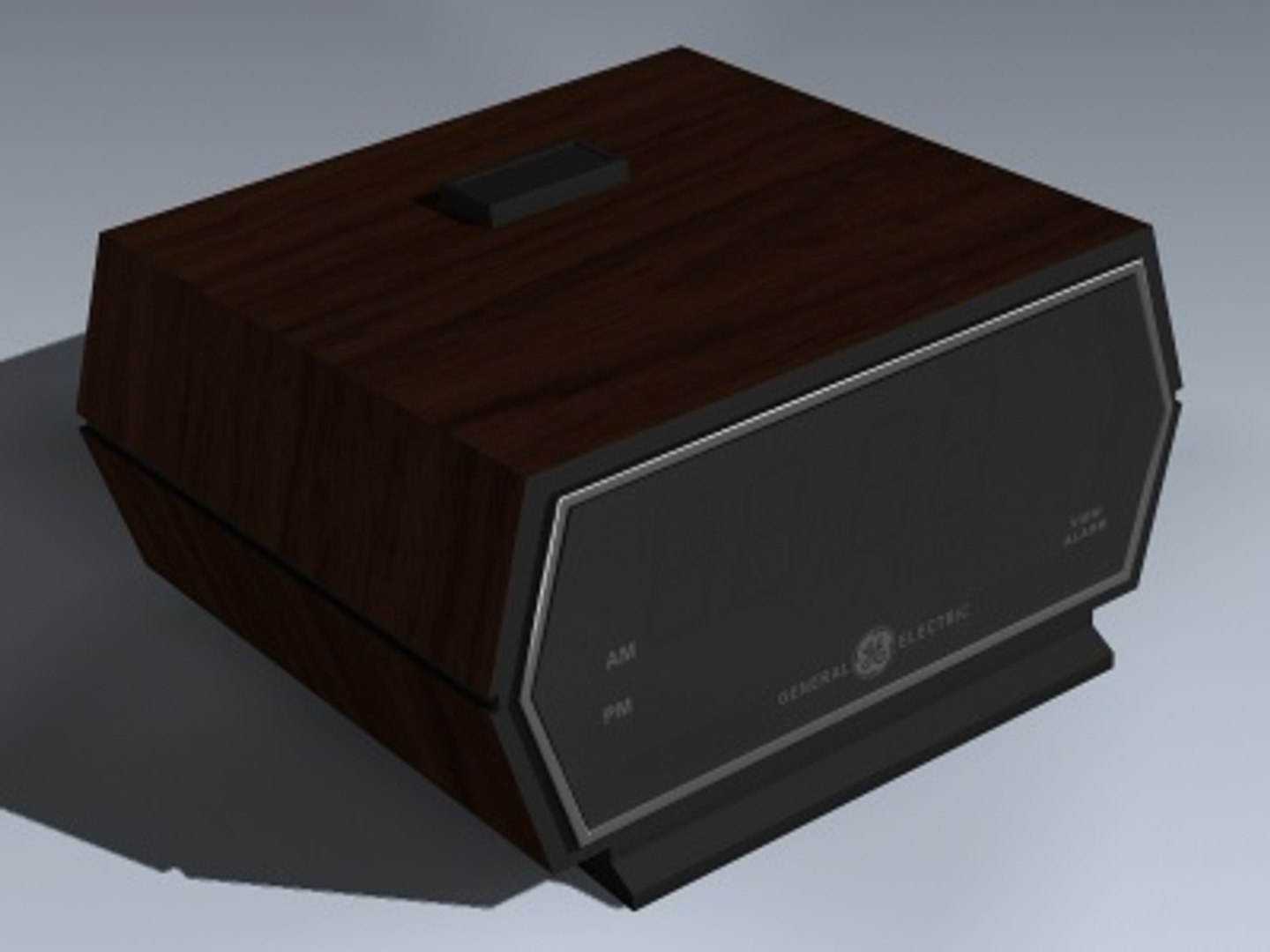 3d Model Alarm Clock Digital